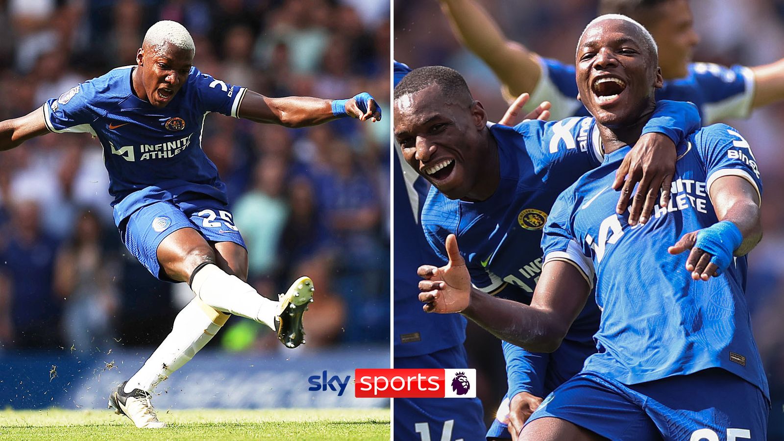 'He will NEVER score one like that again!' | Caicedo goal from all ...