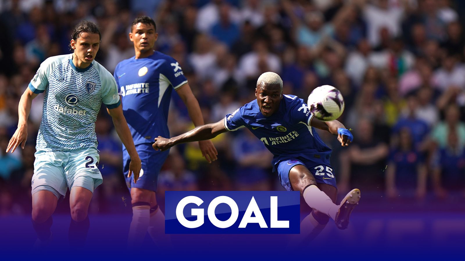 Caicedo scores unbelievable goal from halfway line! | Football News ...