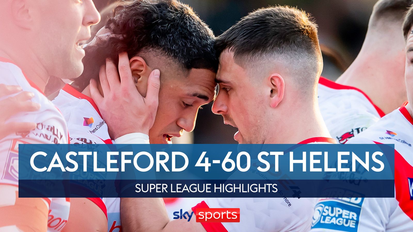 Castleford Tigers 4-60 St Helens | Super League highlights | Rugby ...