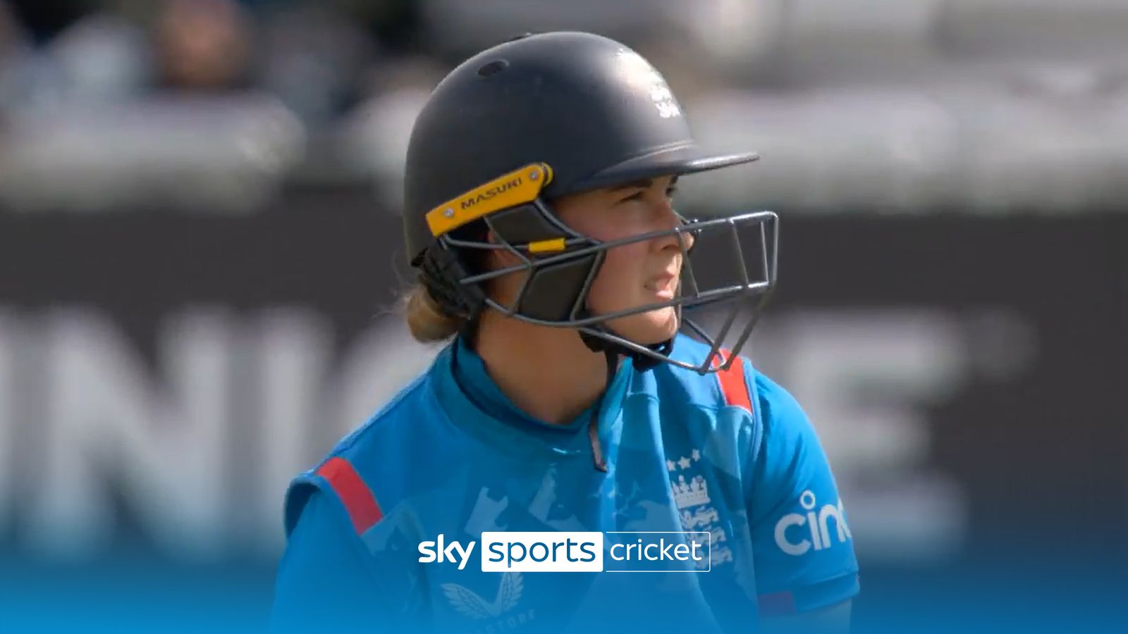England's Alice Capsey falls short of maiden ODI half-century | Cricket ...