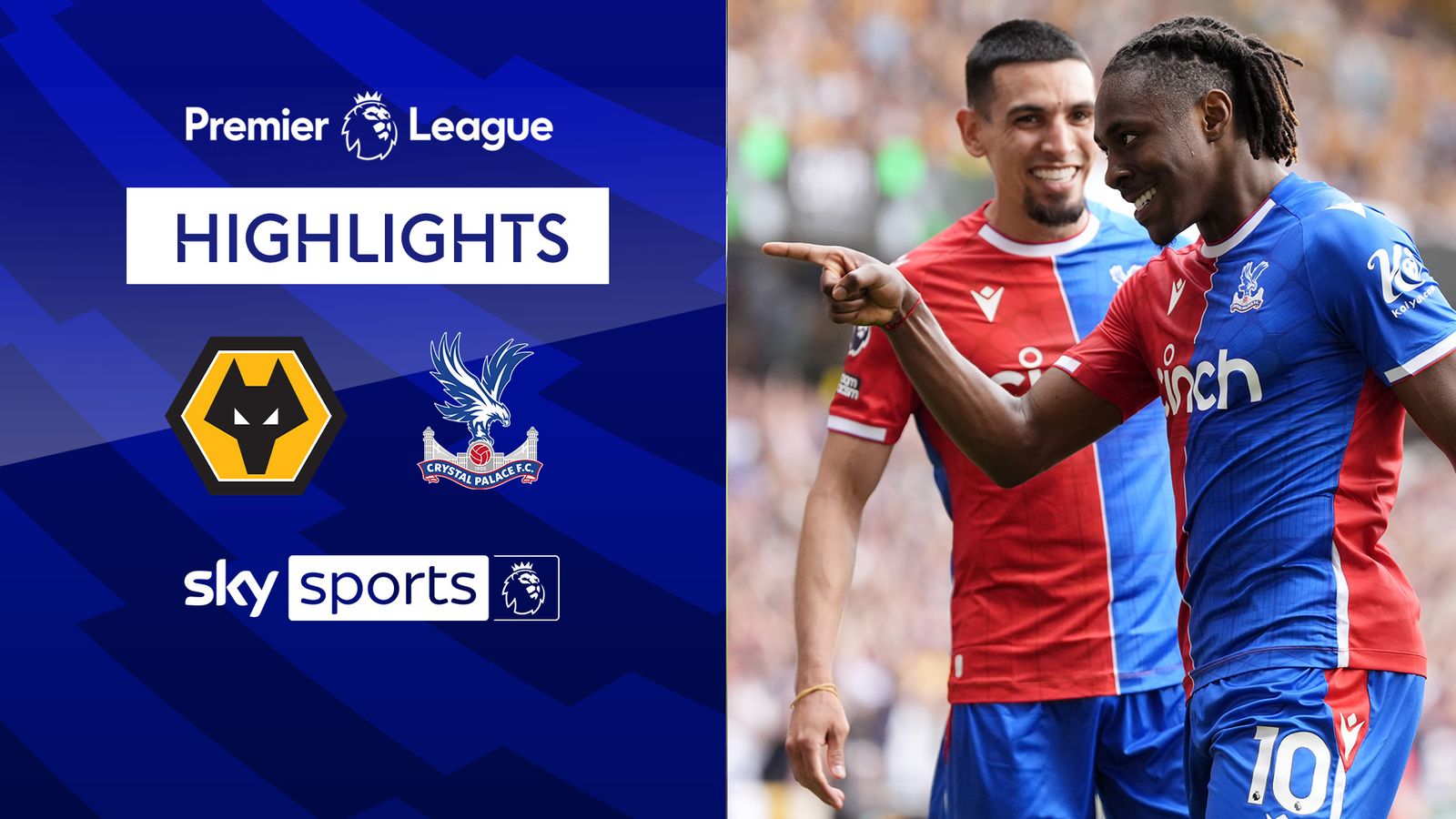 Wolves 1-3 Crystal Palace: Michael Olise, Jean-Philippe Mateta and ...