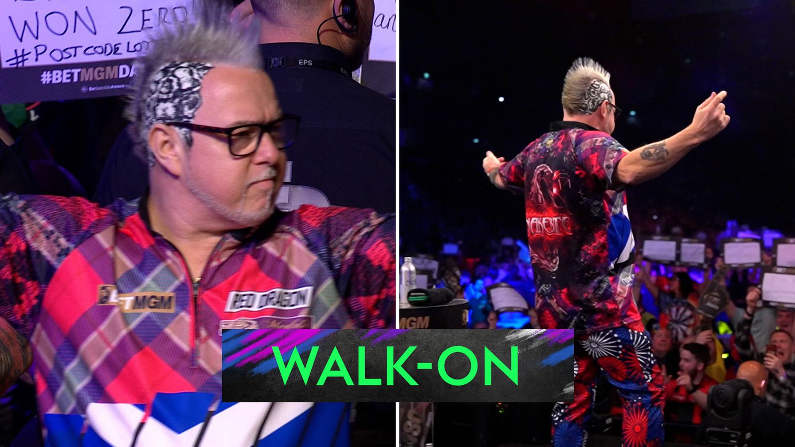 Peter Wright showcases Proclaimers walk-on for last time in Aberdeen ...