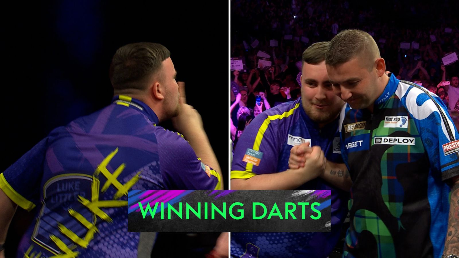 Premier League Darts: Luke Littler secures fourth nightly win of season ...