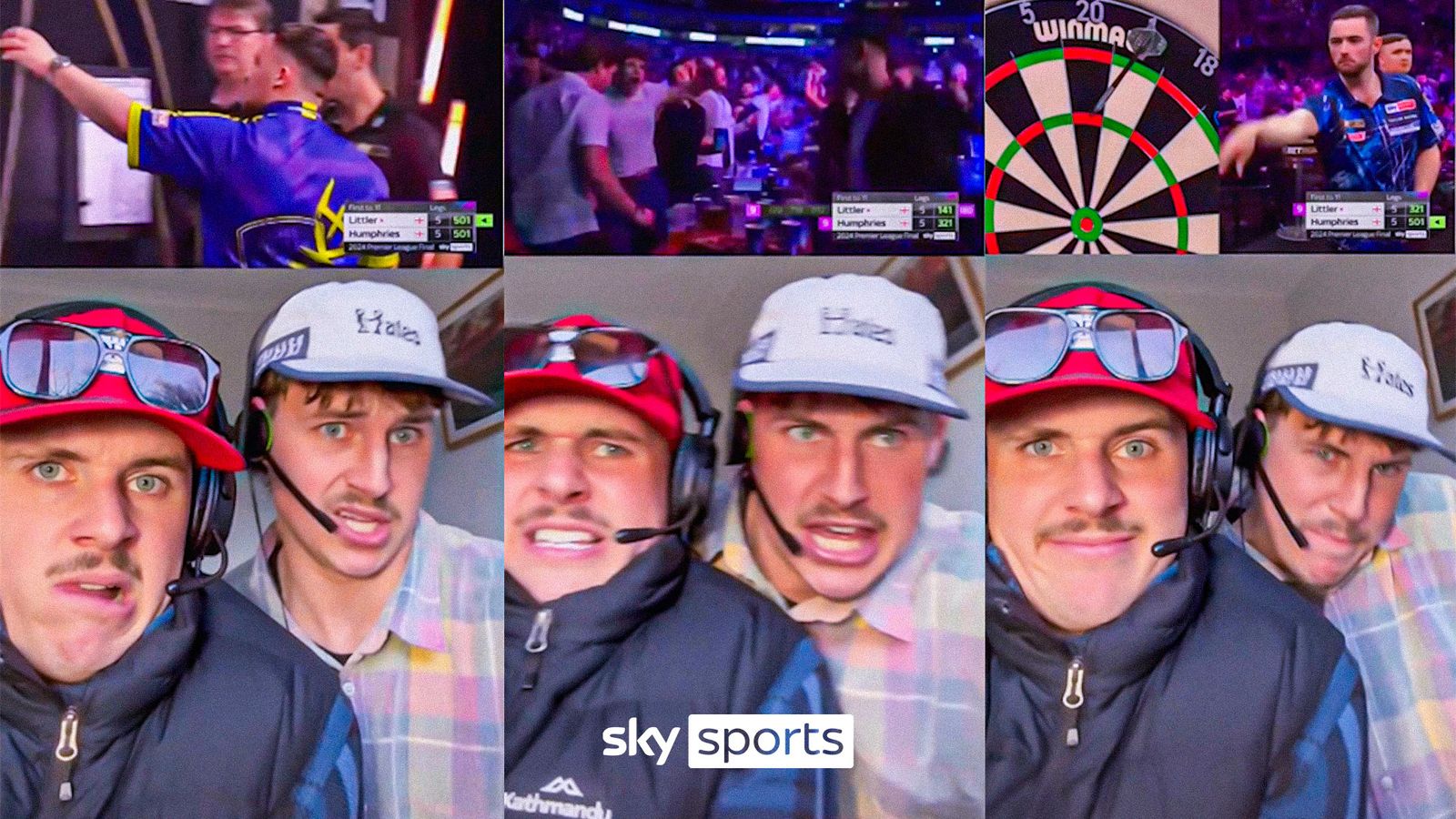 'You beauty!' | Shepmates' hilarious Luke Littler nine-darter ...