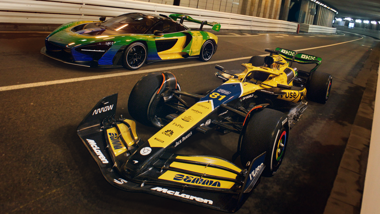Monaco Grand Prix: McLaren reveal special livery in tribute to three ...