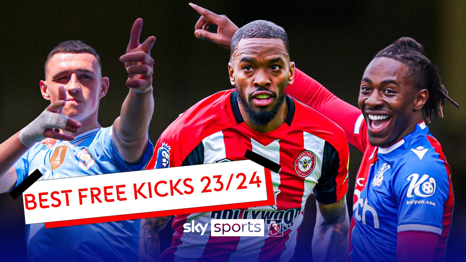 Trent Alexander-Arnold, Phil Foden, Eberechi Eze? Who scored the best free-kick in the Premier ...