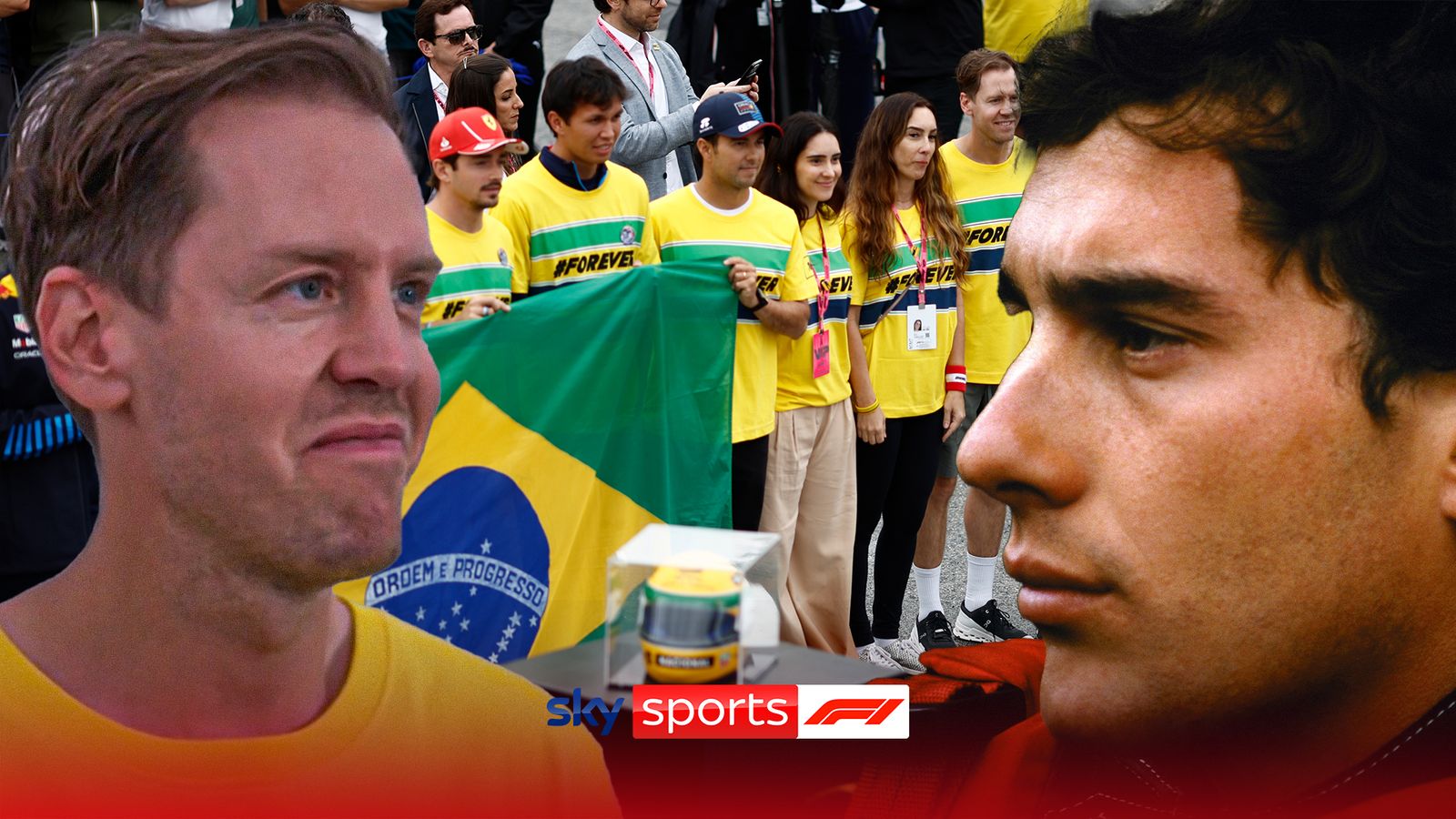 Sebastian Vettel brings F1 together to remember Ayrton Senna | 'His ...