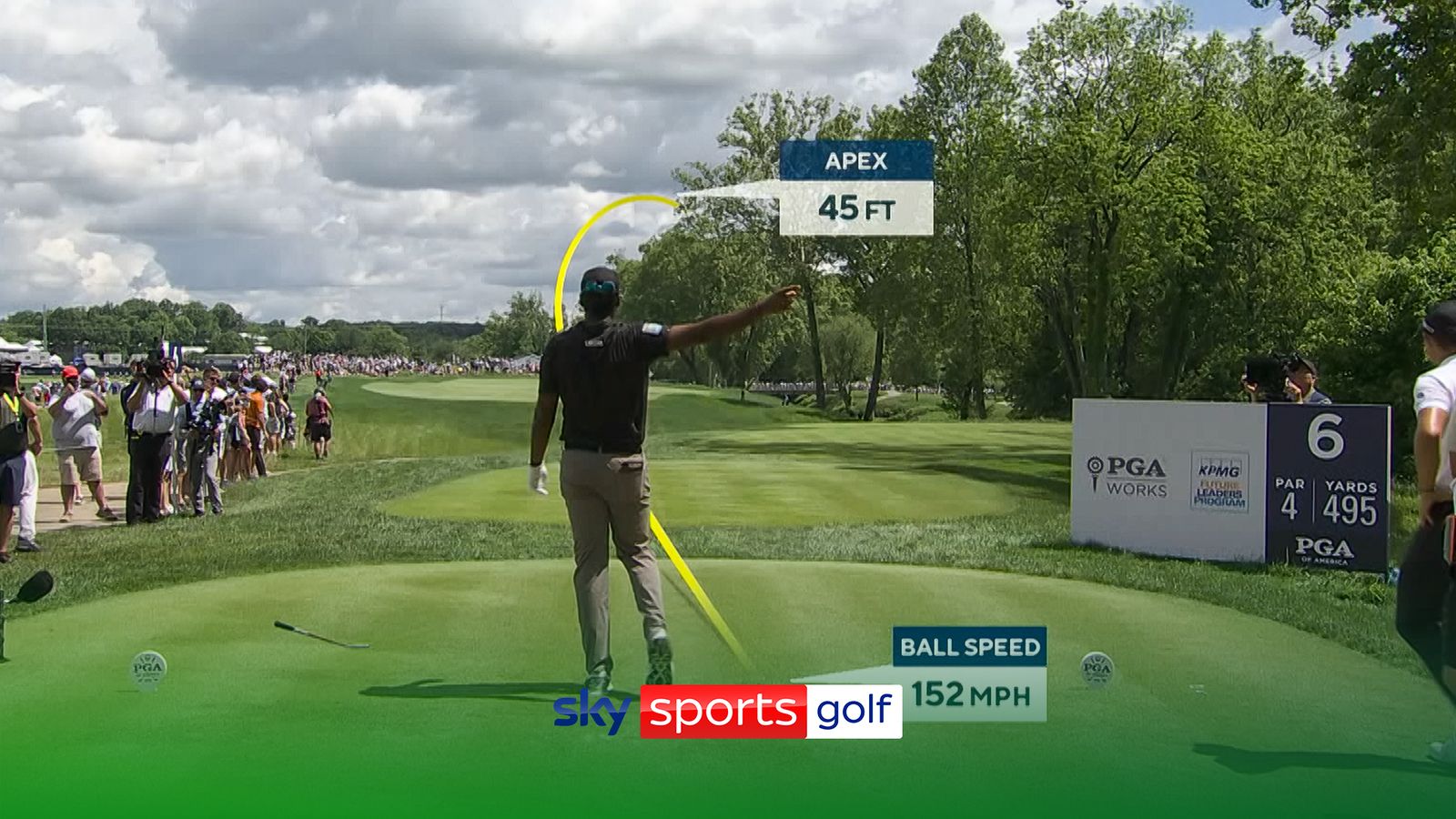 'He has hit it SIDEWAYS!' | Sahith Theegala shanks tee shot! | Golf ...