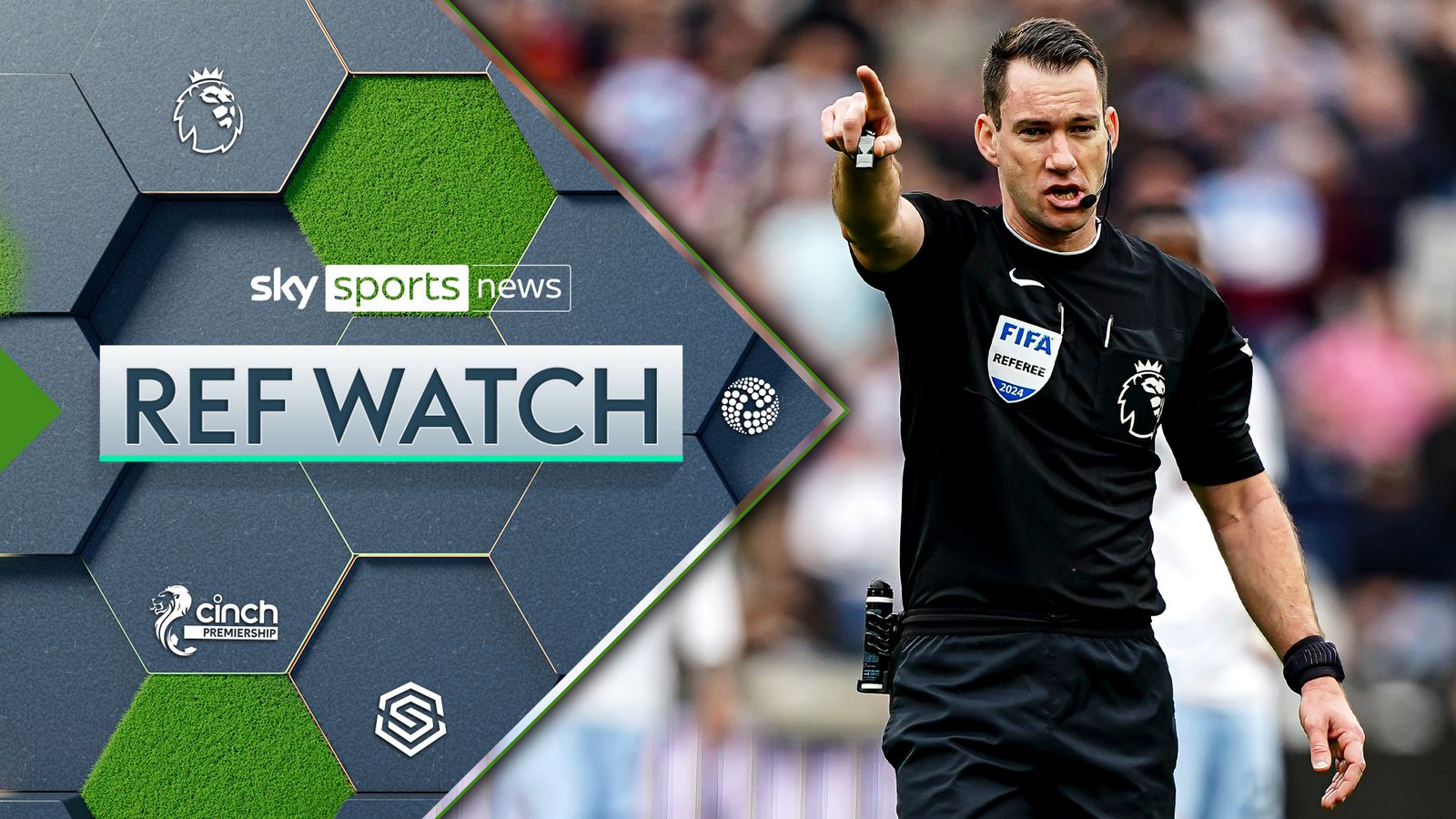 Premier League referee wore camera in Crystal Palace vs Man Utd ...