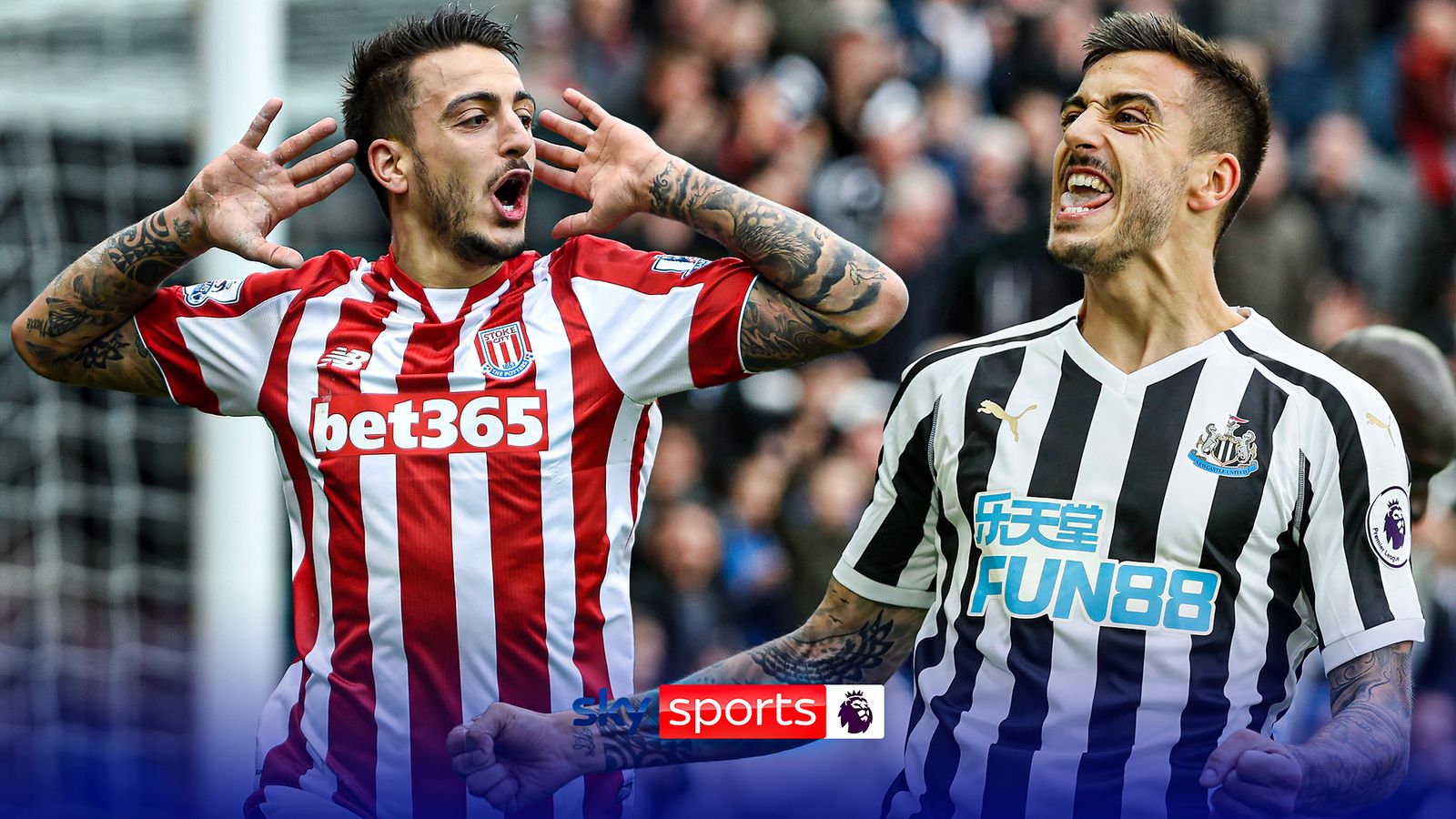 Real Madrid striker Joselu's best Premier League goals for Stoke and ...