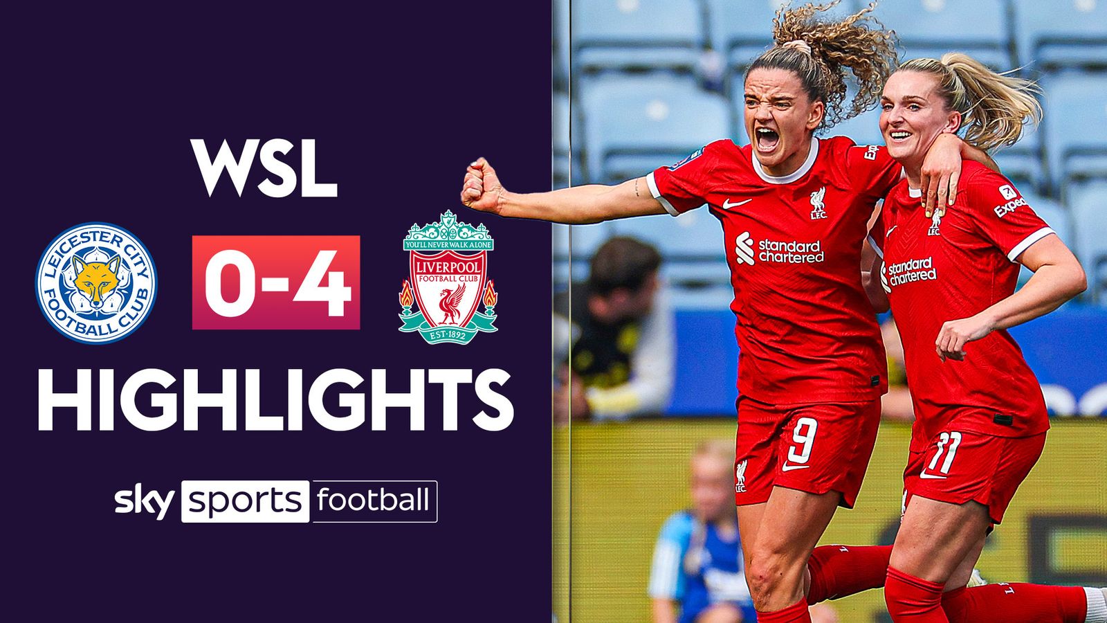 Leicester 0-4 Liverpool | WSL Highlights | Football News | Sky Sports