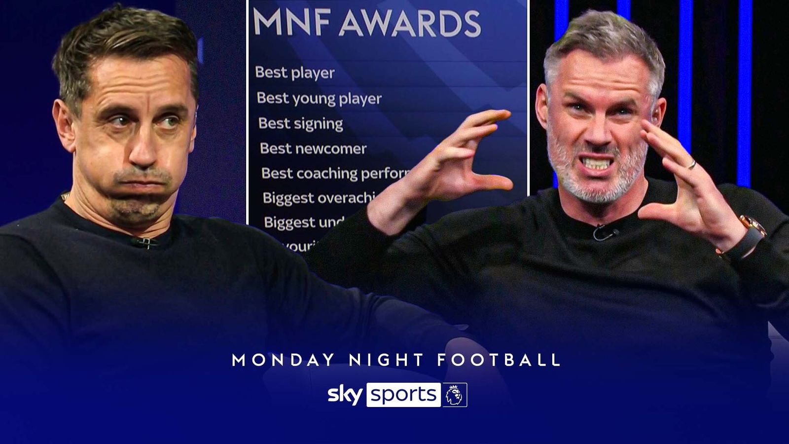 MNF Awards 2024! | Neville and Carragher clash over Cole Palmer leaving ...