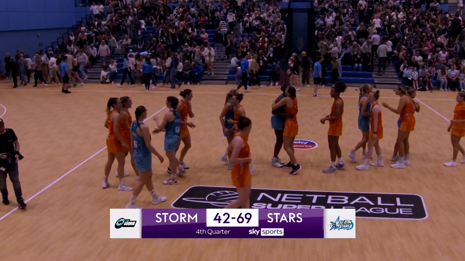 Surrey Storm 42-69 Severn Stars | Netball Super League highlights ...