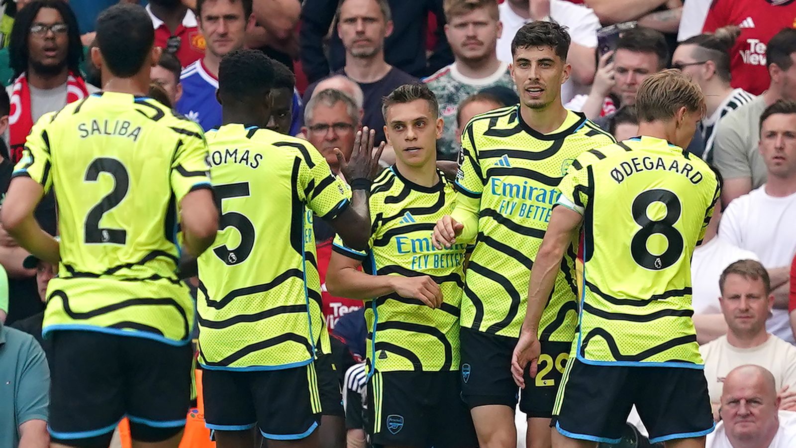 Manchester United vs Arsenal LIVE! & highlights: Match commentary, team ...