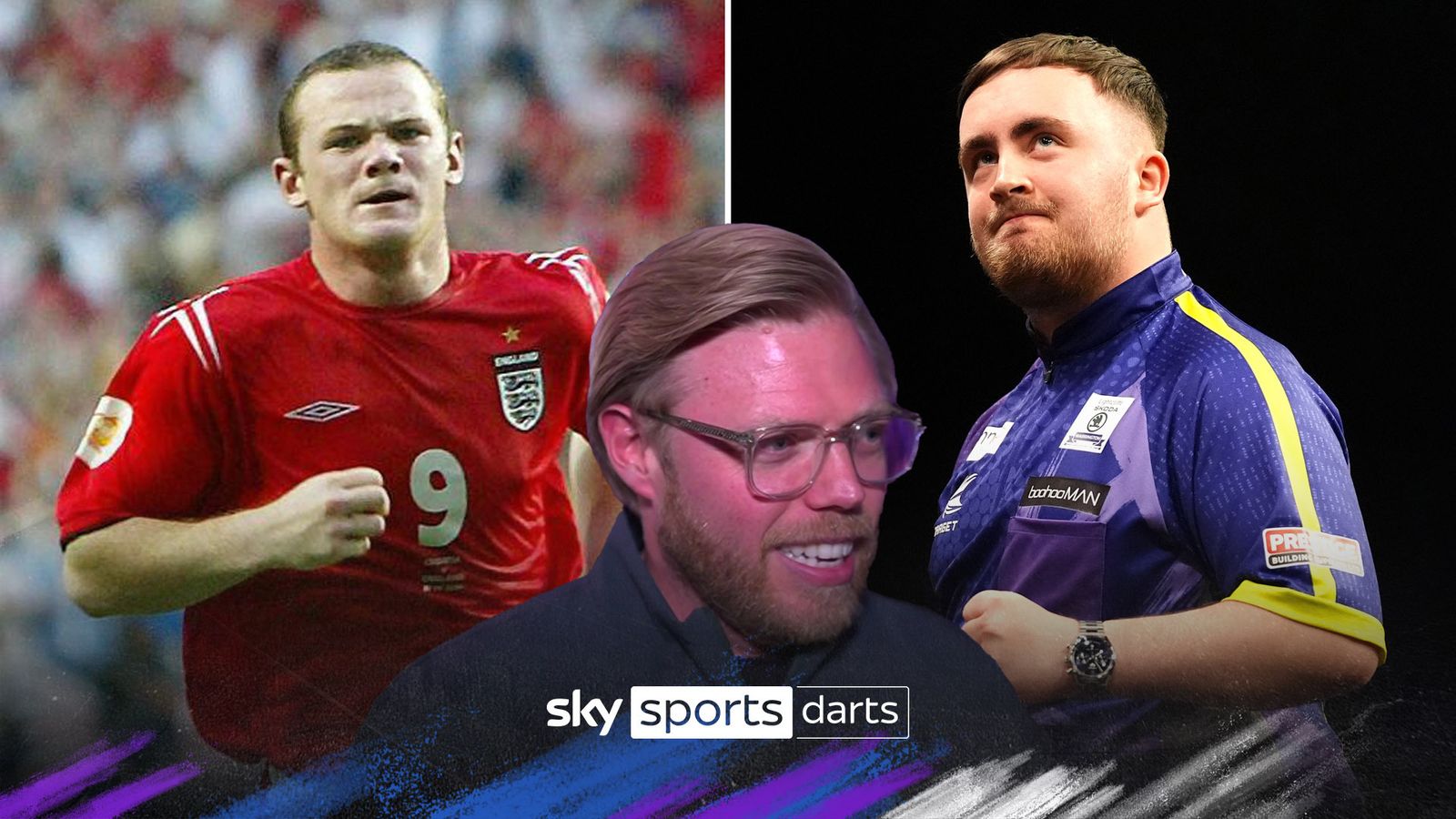 Rob Beckett says Luke Littler reminds him of Wayne Rooney | Darts News | Sky Sports
