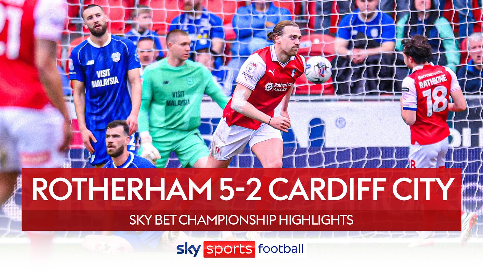 Rotherham United 5-2 Cardiff City: Jordan Hugill, Tom Eaves score two ...