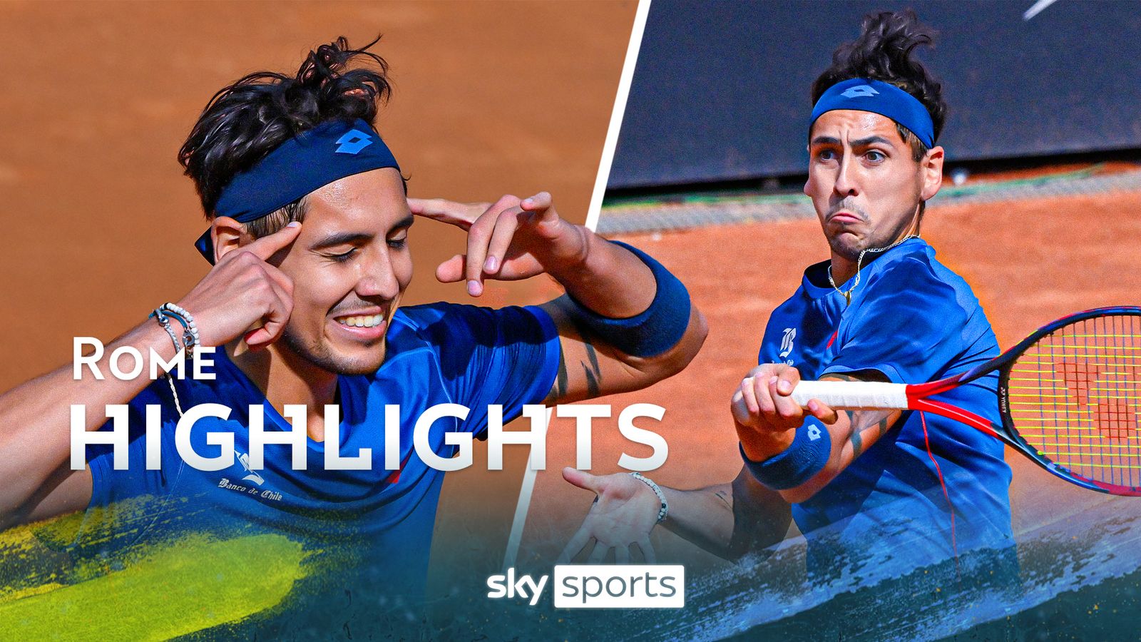 Alejandro Tabilo vs Zhizhen Zhang | Italian Open highlights | Tennis News | Sky Sports