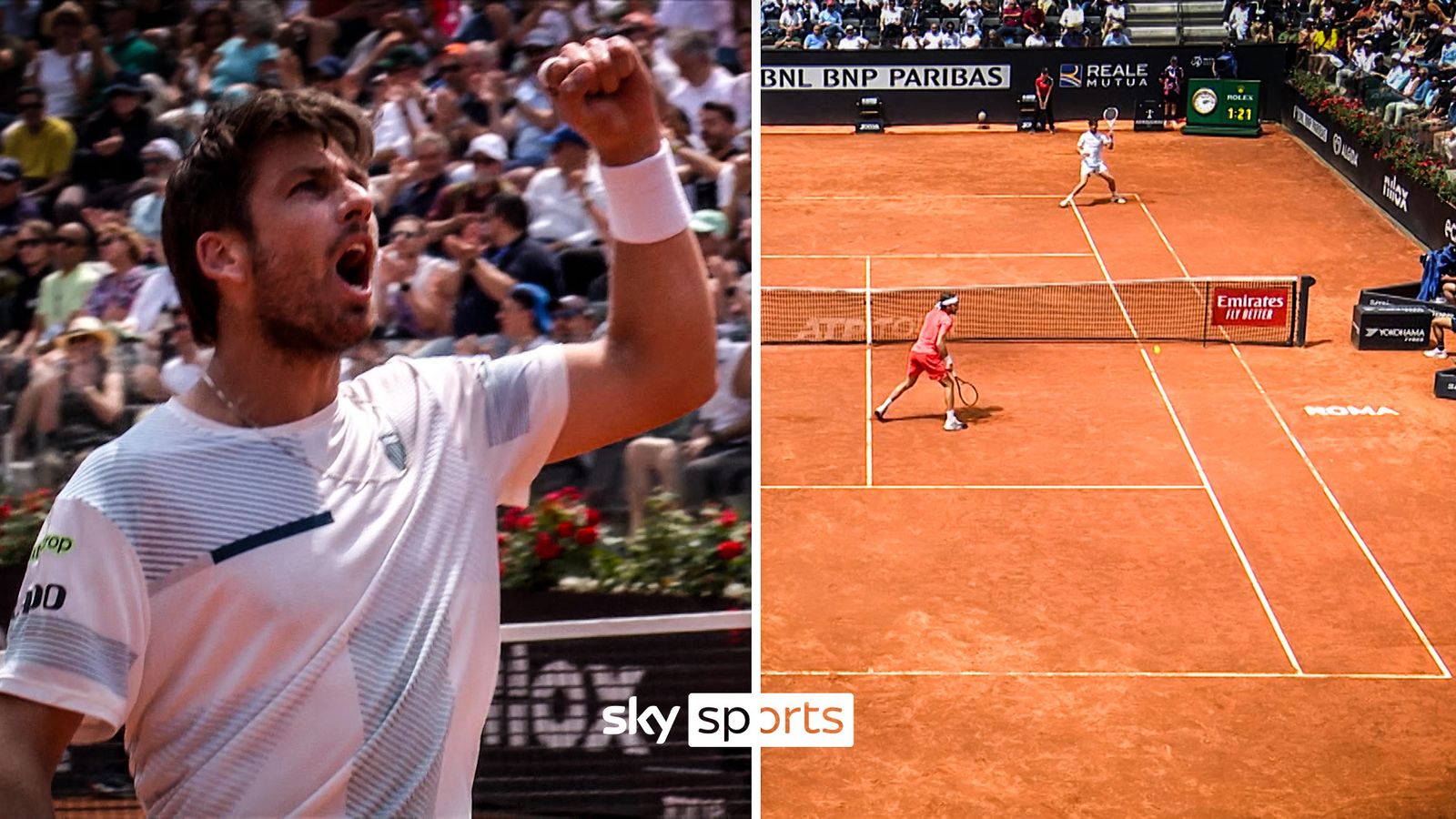 Cameron Norrie produces great play to secure crucial point! | Tennis ...