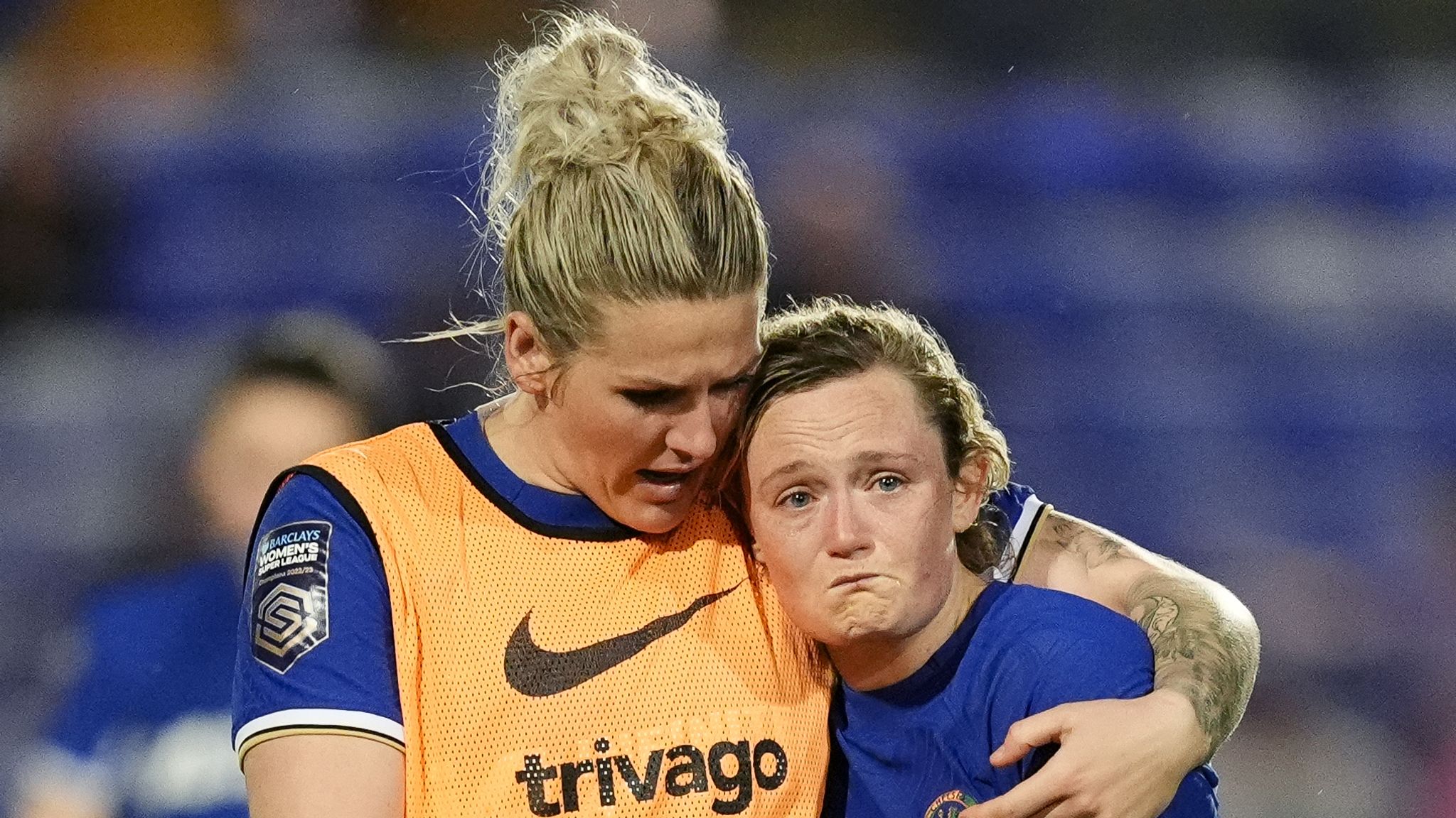 Emma Hayes concedes WSL title to Man City after her Chelsea side lose ...