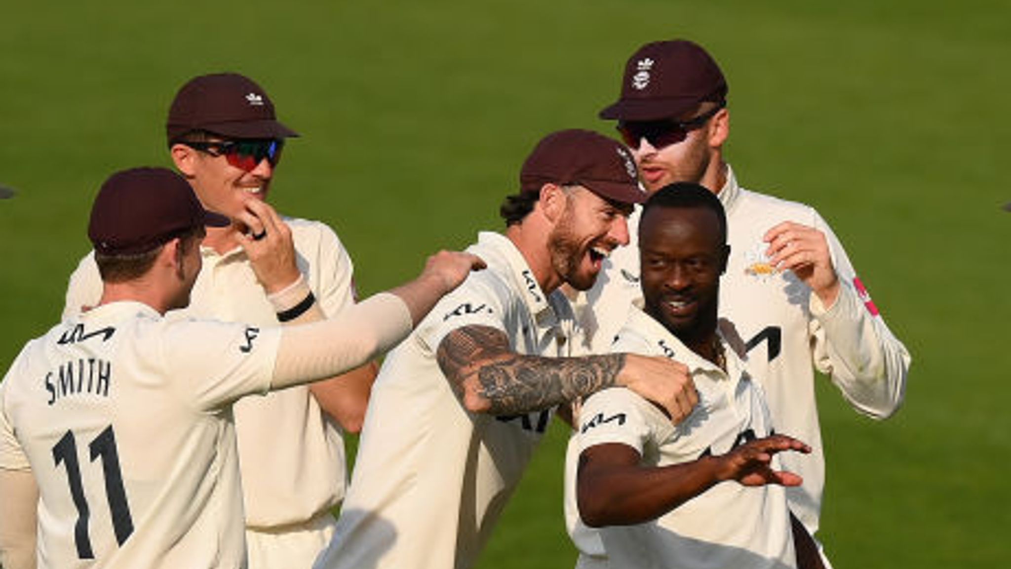 County Championship: Surrey secure nine-wicket win over Warwickshire to ...