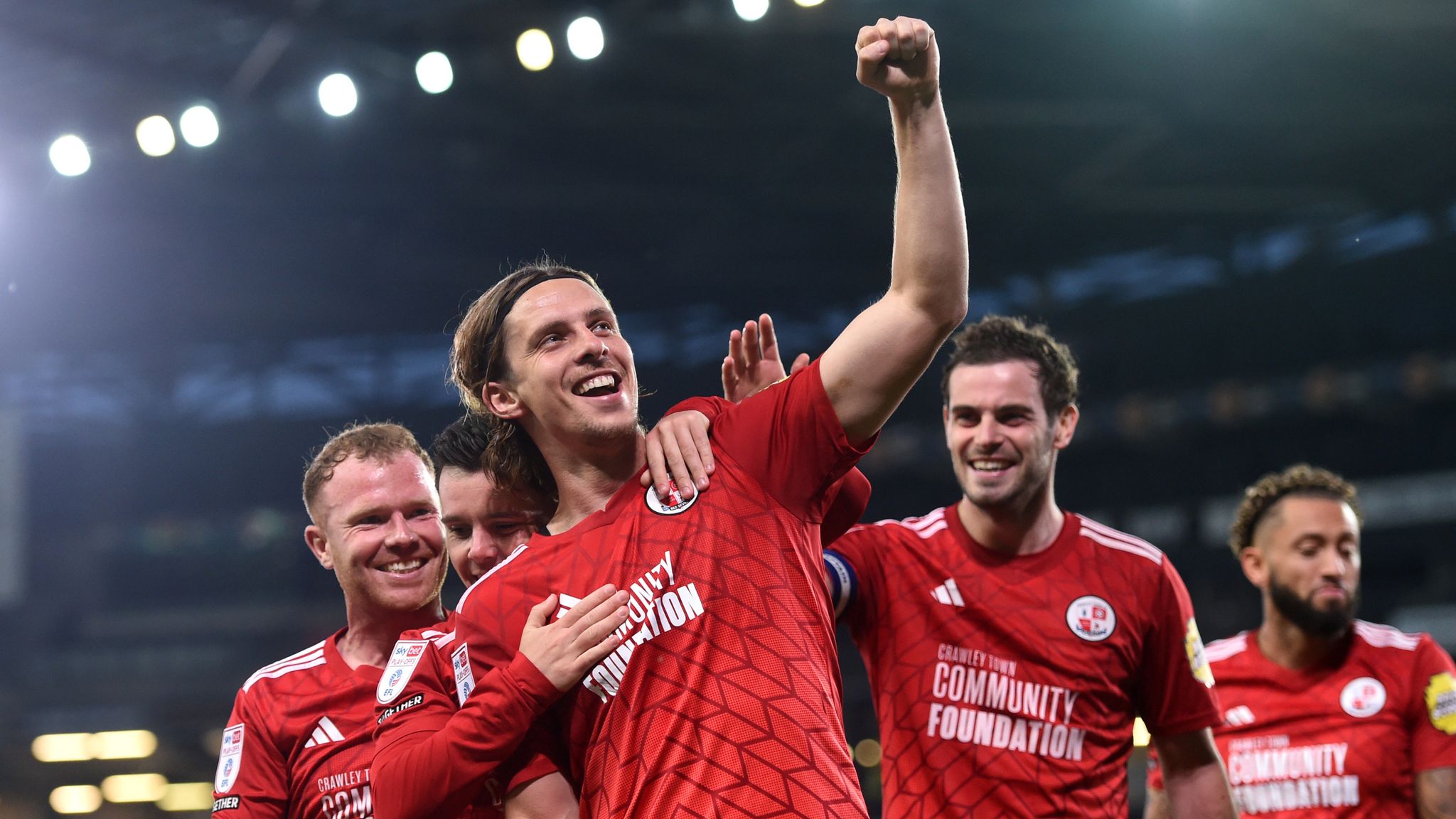 MK Dons 1-5 Crawley Town (Agg 1-8): Danilo Orsi scores twice as ...