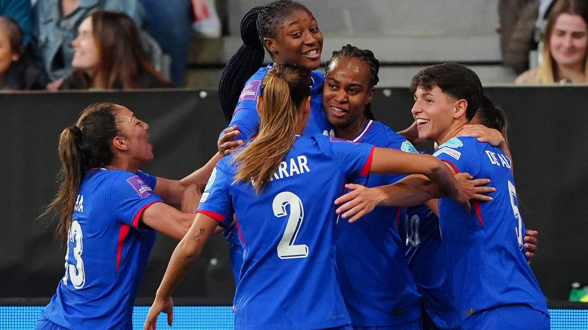 England Women 1-2 France Women: Lionesses throw away lead to slip out of automatic qualification ...