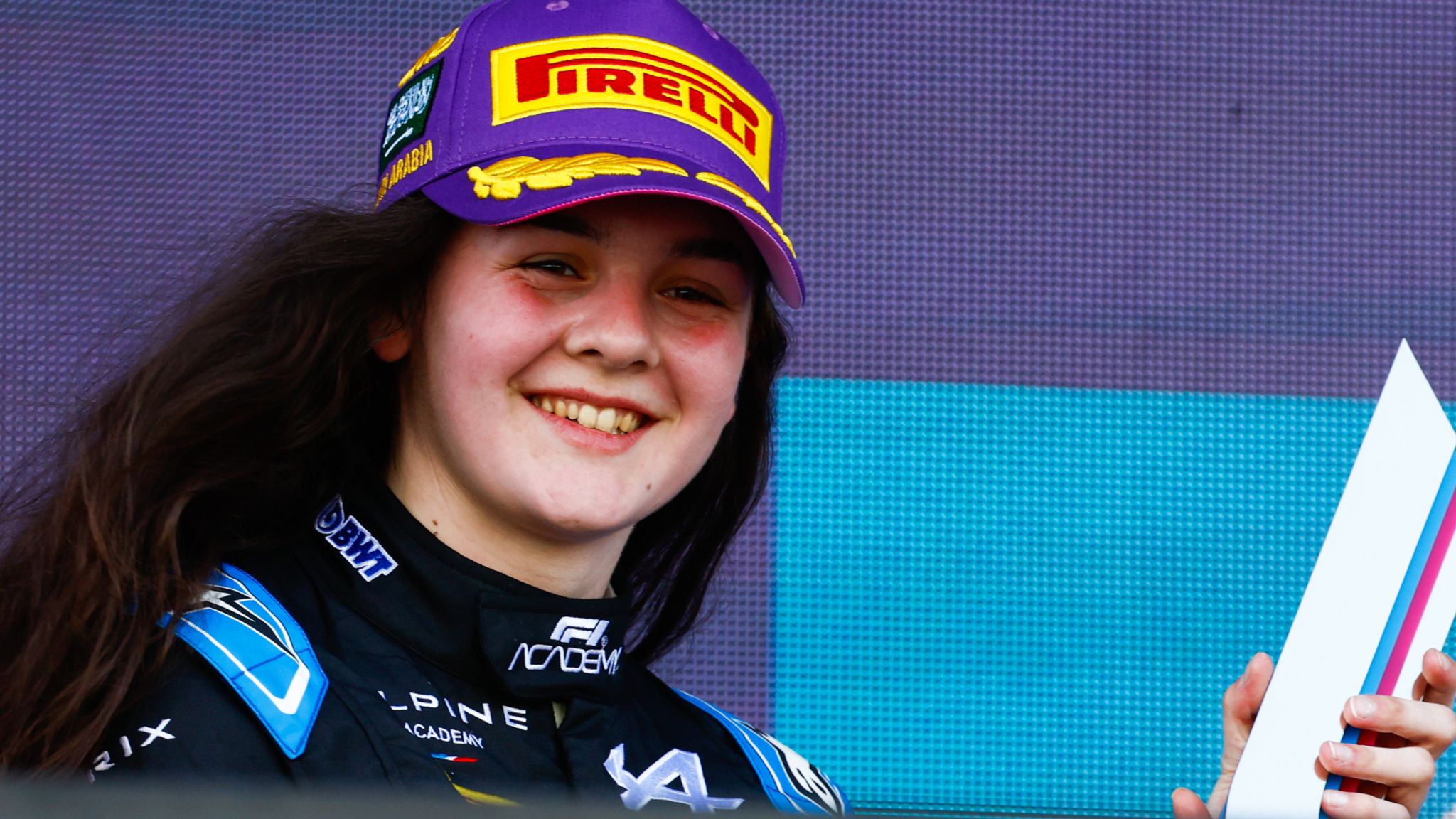 Abbi Pulling: F1 Academy championship leader makes history with British ...