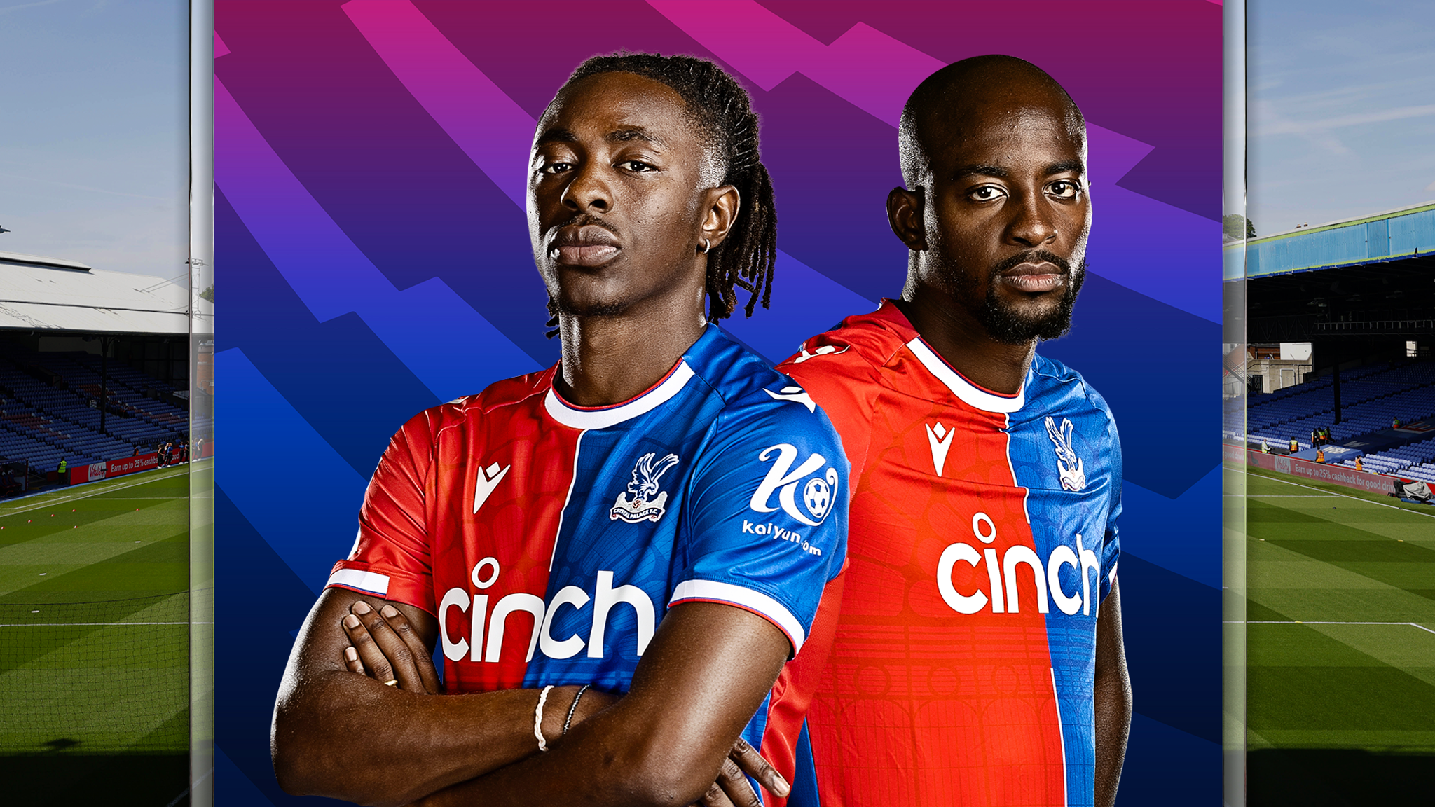 Eberechi Eze and Jean-Philippe Mateta exclusive: Crystal Palace pair ...