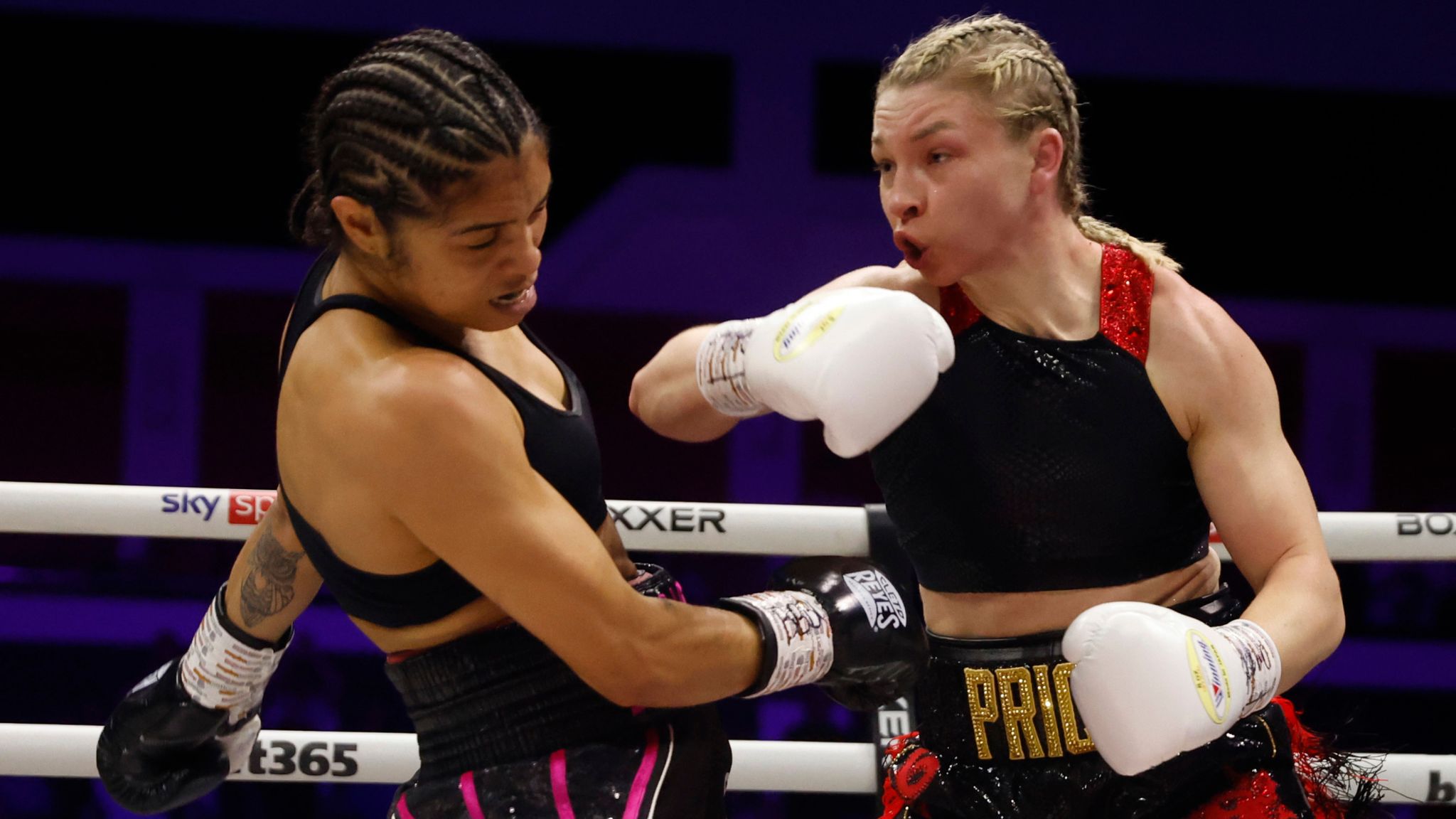 Lauren Price showcases 'greatness' in world title triumph with Natasha ...