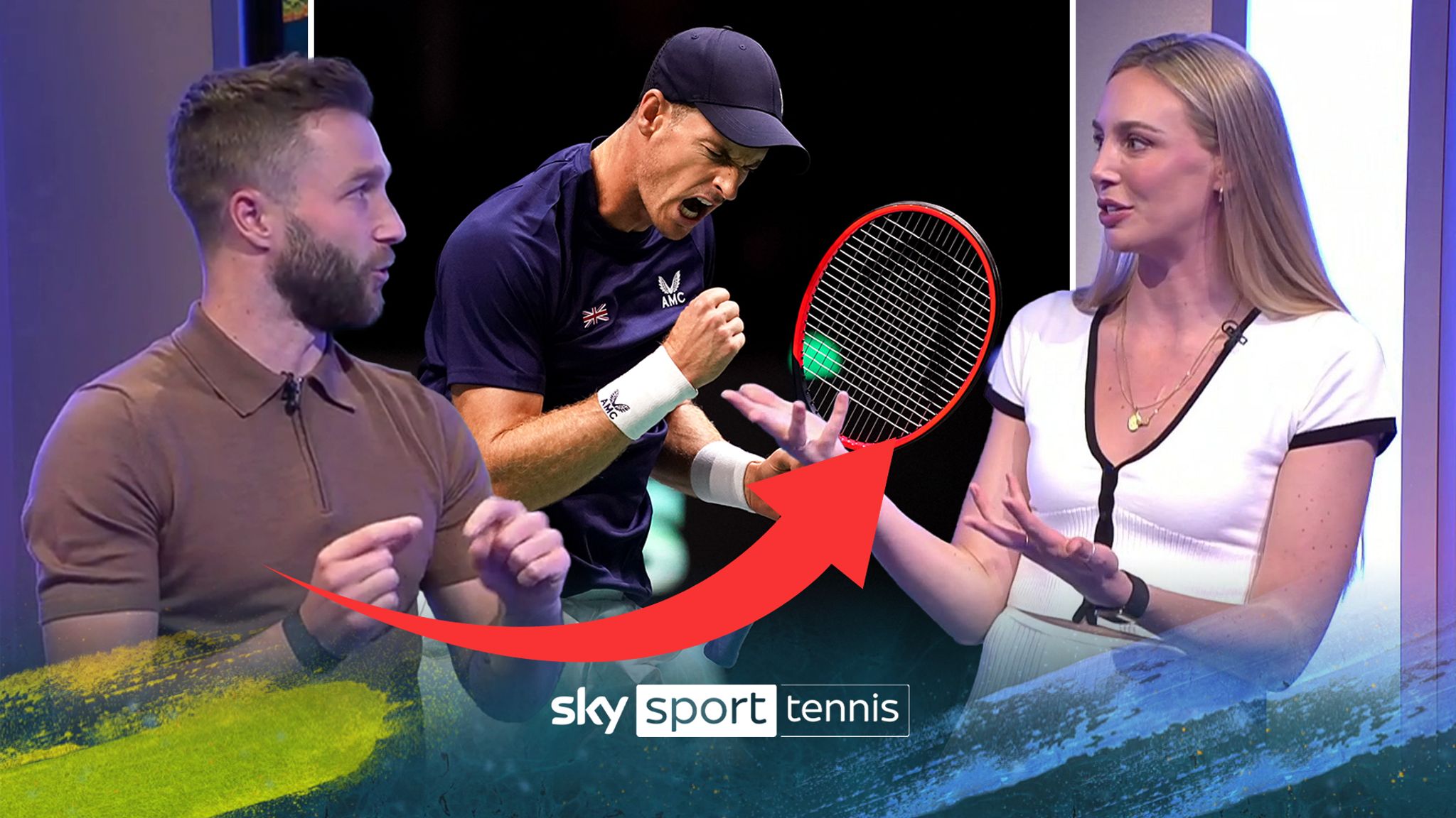 Why has Andy Murray changed his racket? Liam and Naomi Broady explain ...