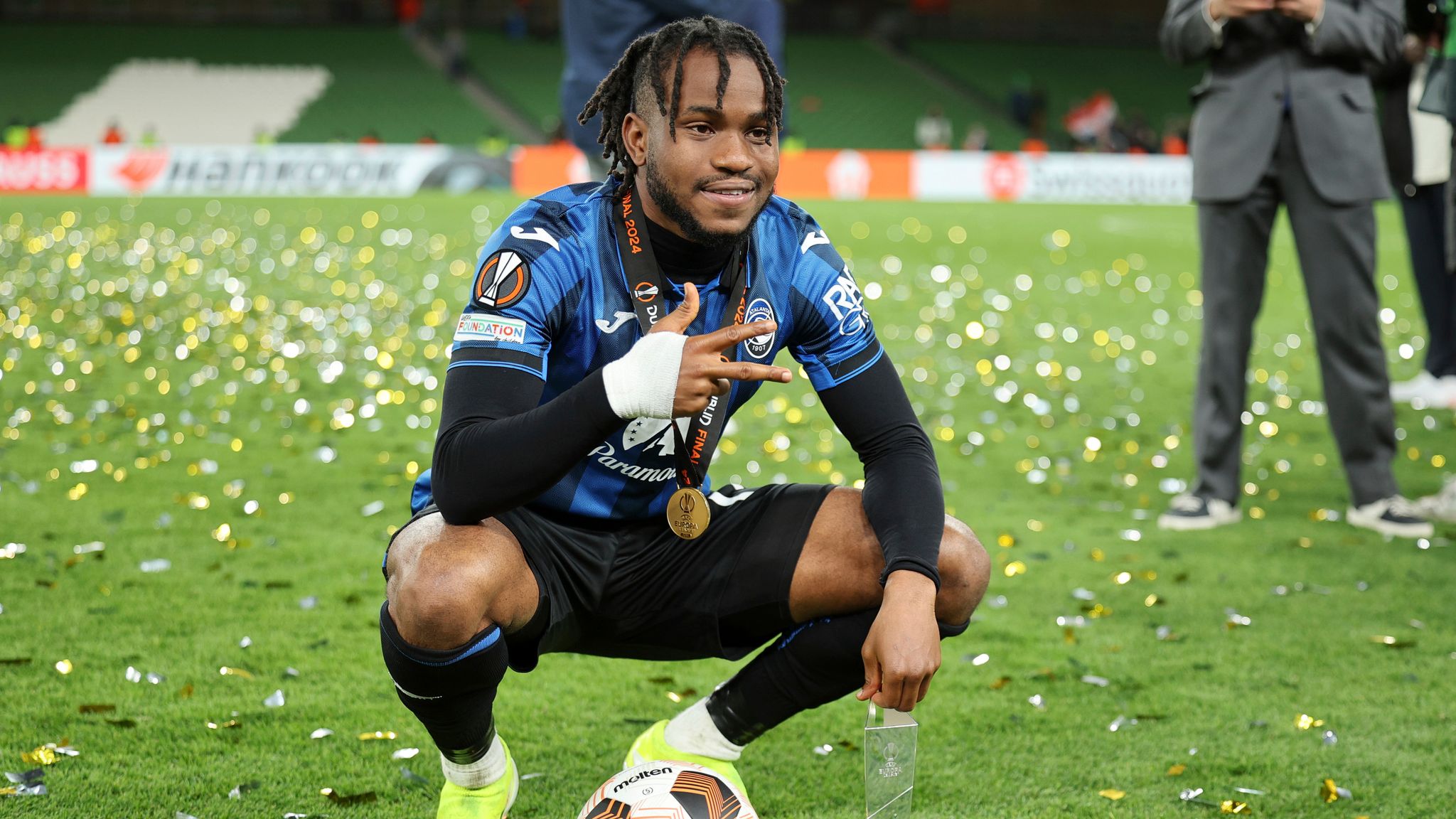 Ademola Lookman: Atalanta winger calls Europa League final hat-trick ...