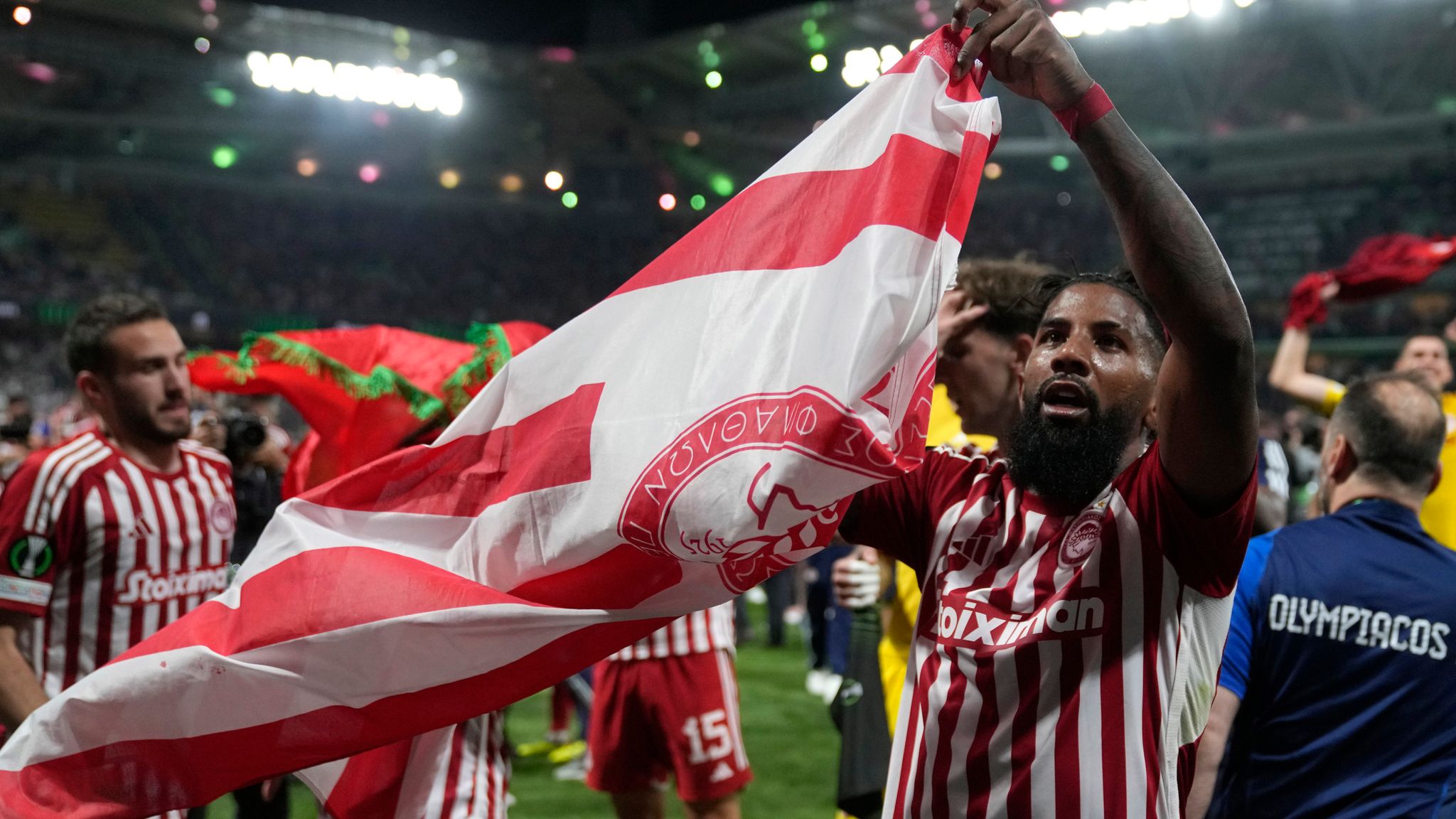 Olympiakos 1-0 Fiorentina: Ayoub El Kaabi scores winner in extra-time ...