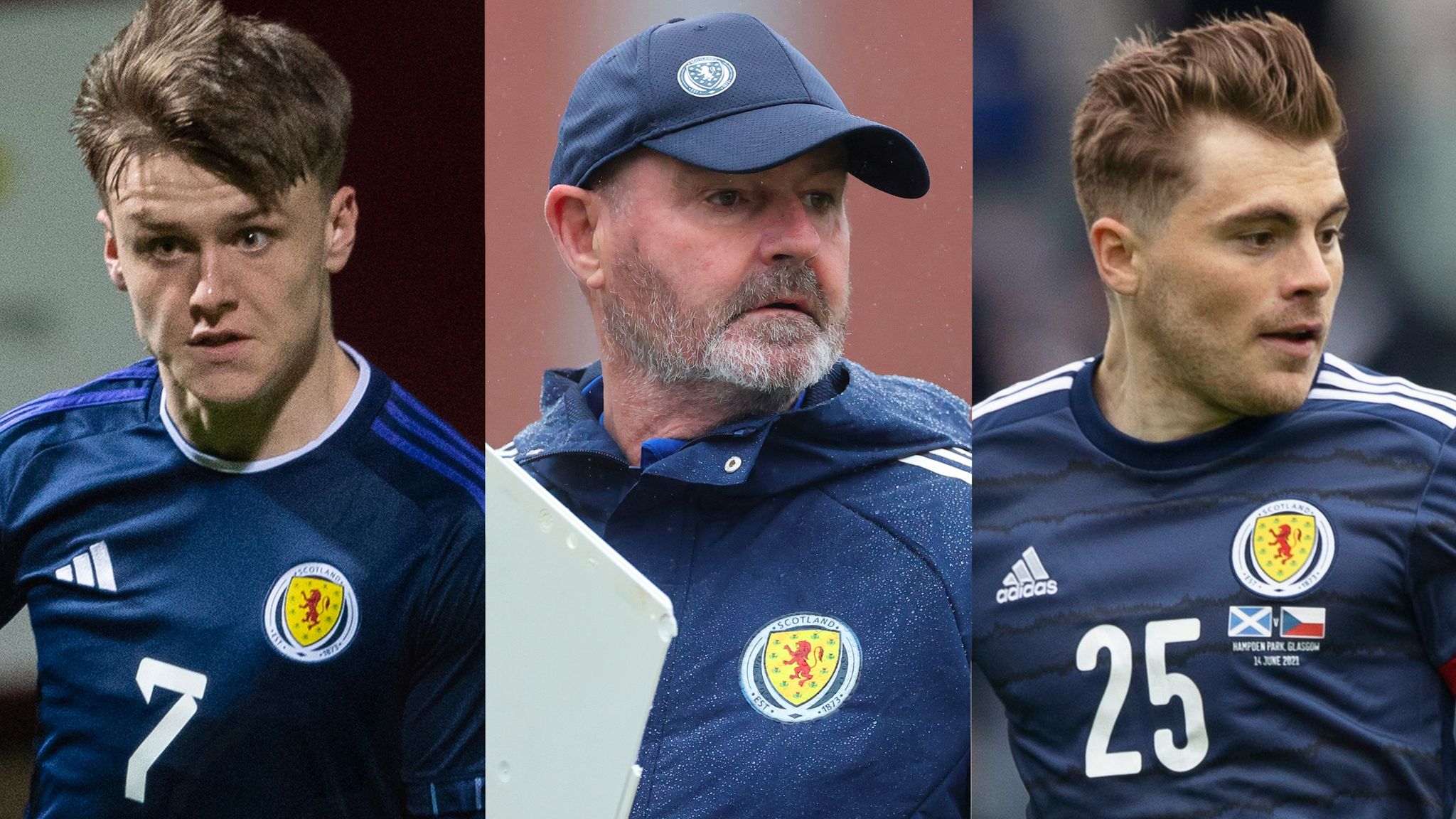 Scotland Euro 2024 squad announcement: Steve Clarke names provisional ...