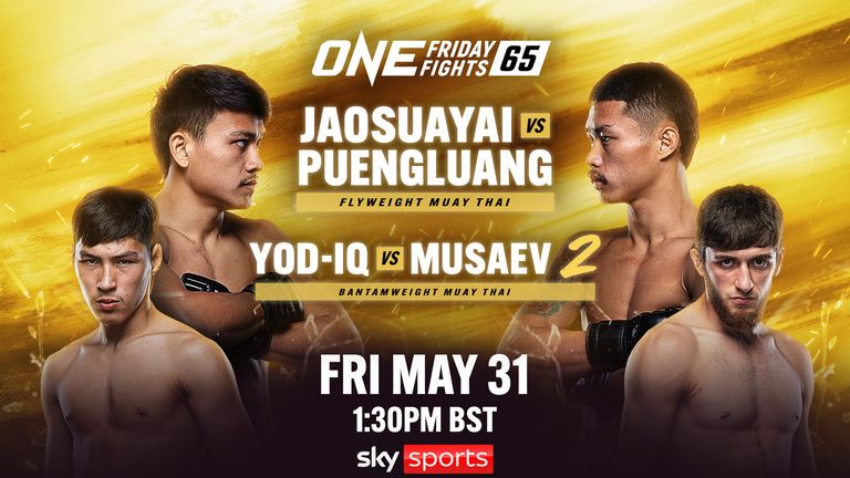 ONE Friday Fights 65 LIVE| ONE Championship | WWE News | Sky Sports