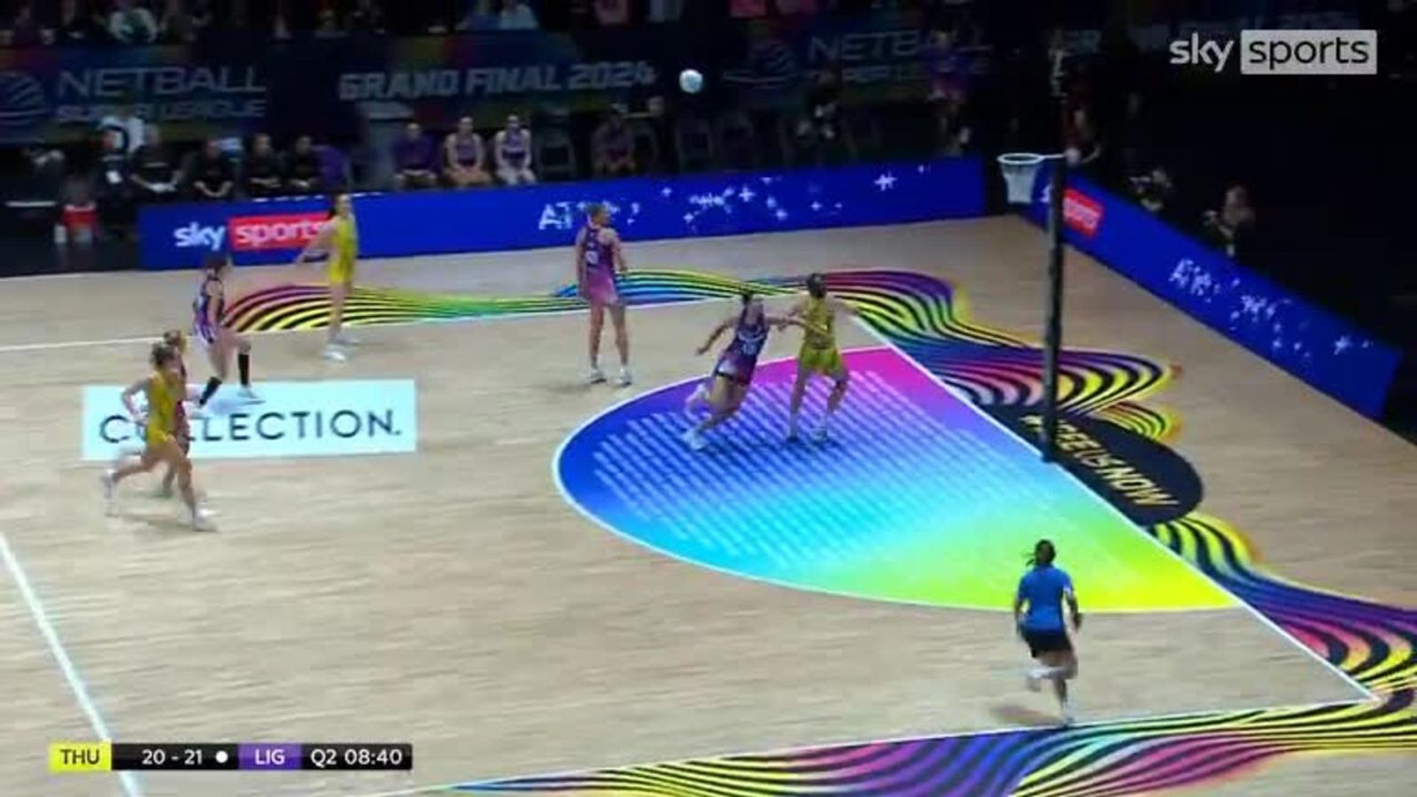 Mary Cholhok mistake levels it for Thunder in NSL final! | Netball News ...