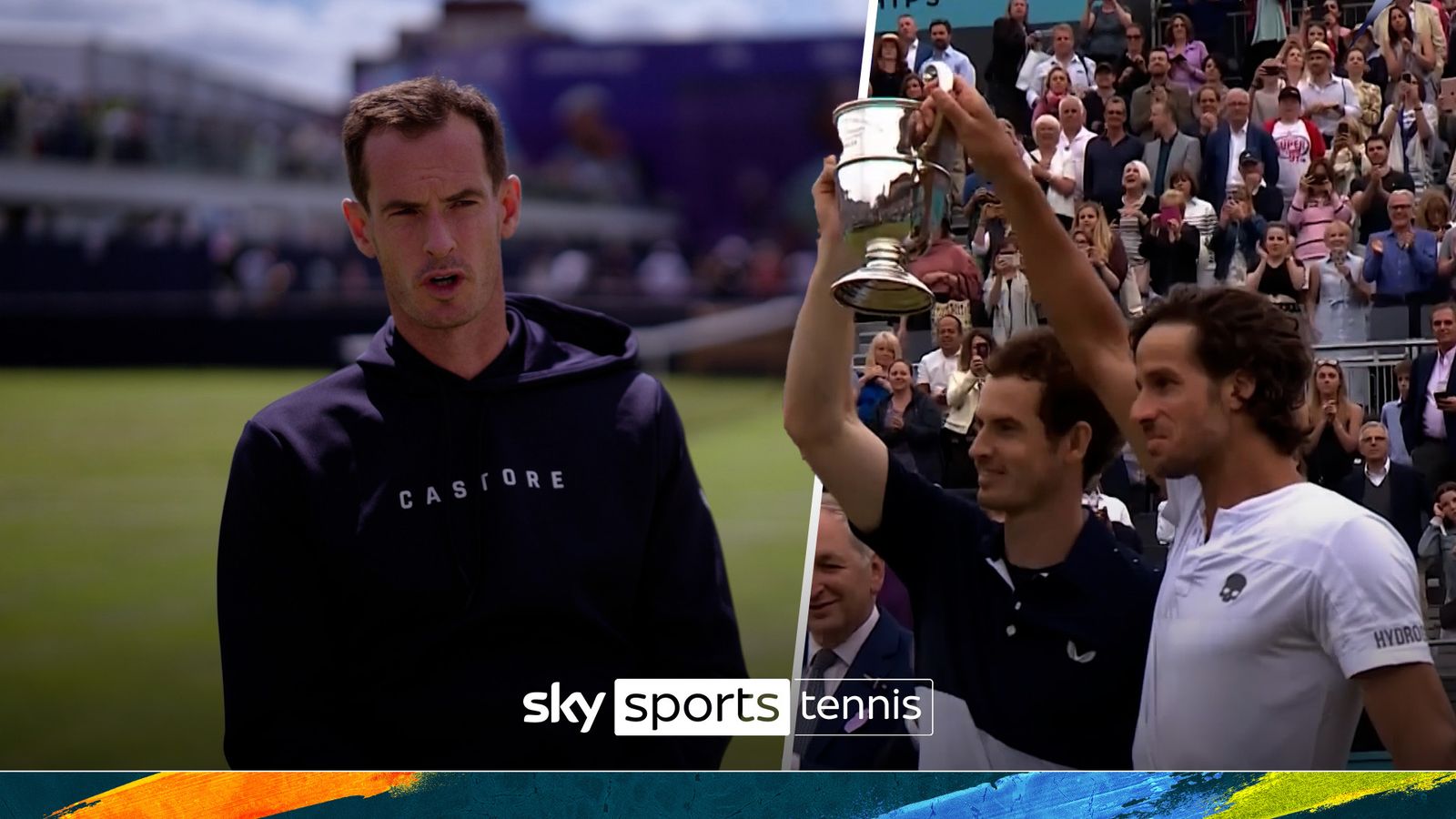 Andy Murray walks down memory lane with Queen's tour | 'It's pretty old ...