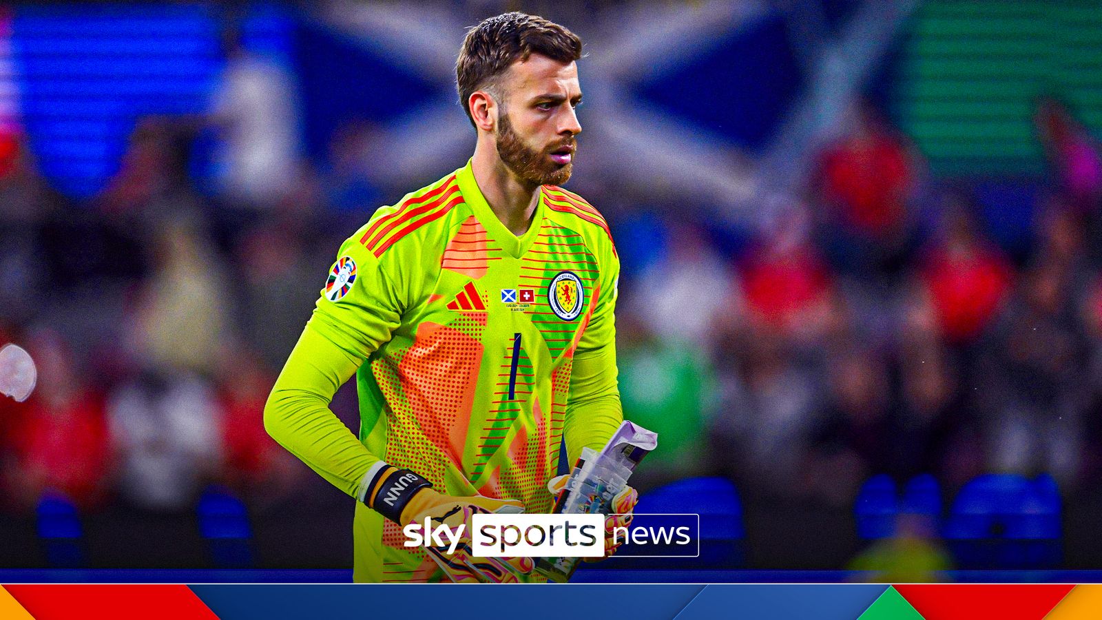 Angus Gunn ready to create Scotland history at Euro 2024 | Football ...