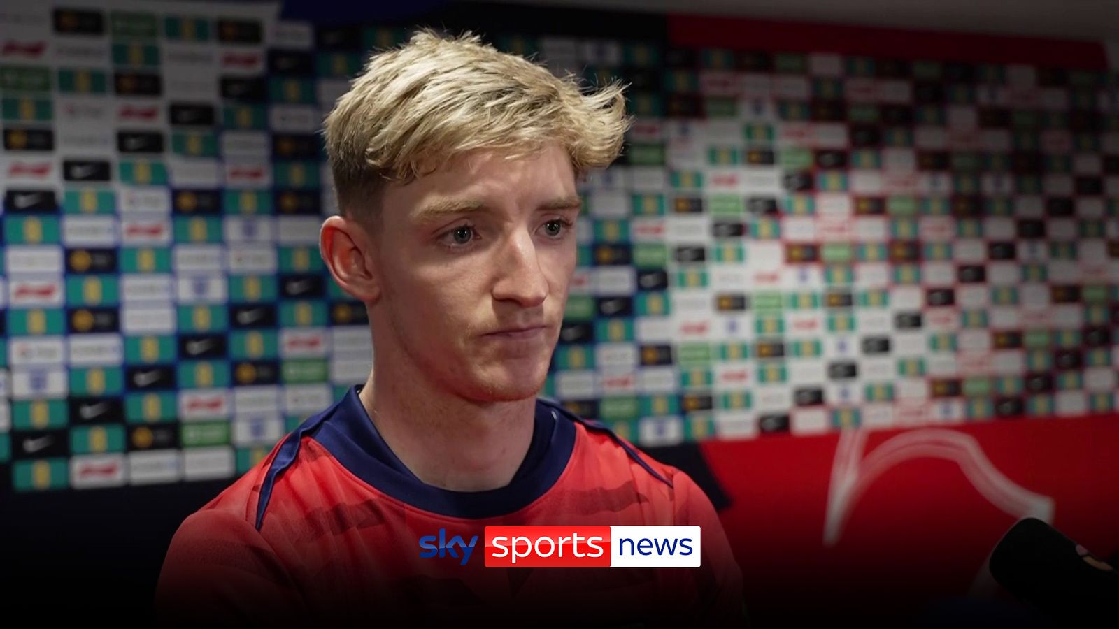 England vs Iceland: Anthony Gordon calls defeat a wake-up call ...