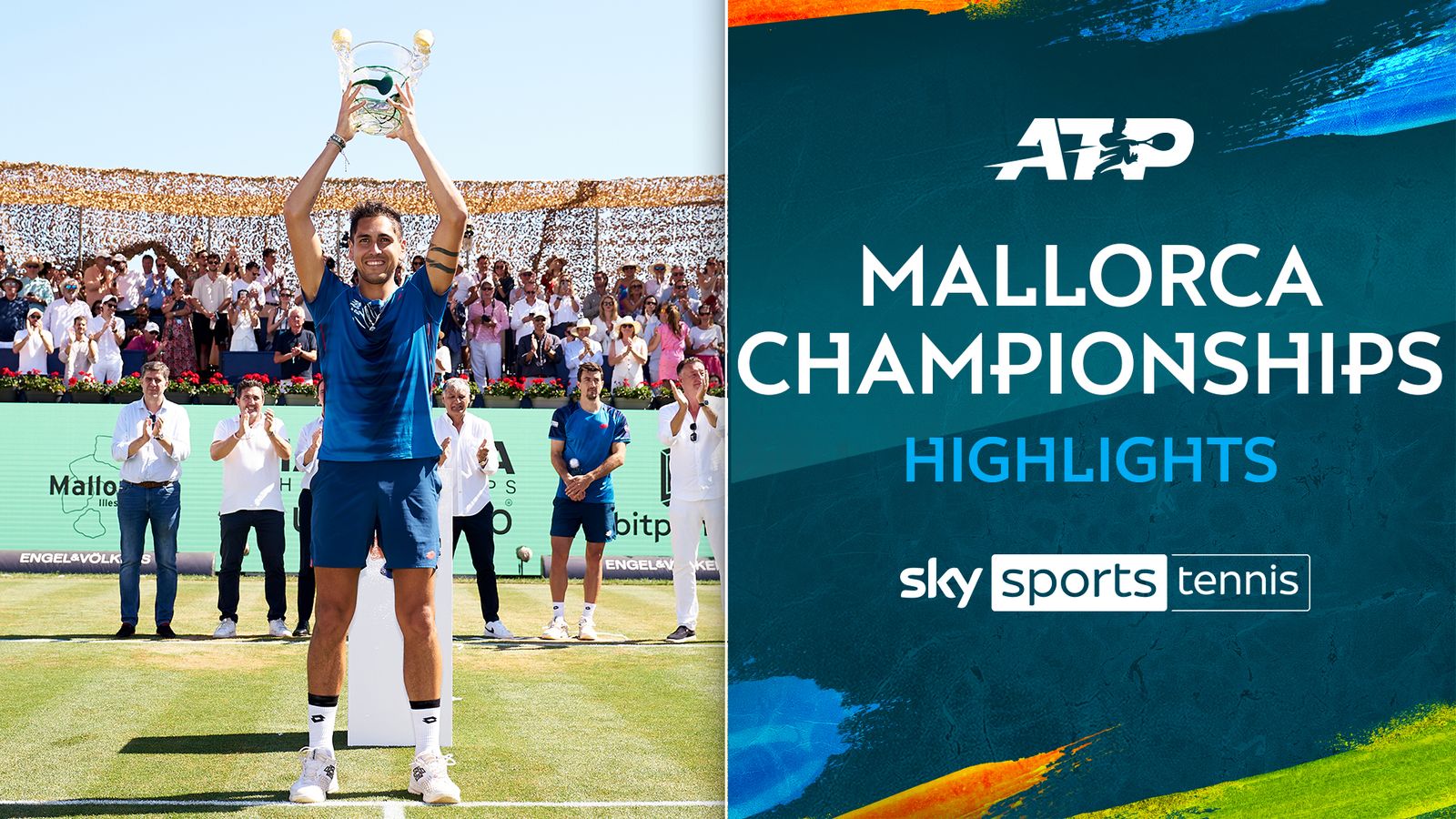 Alejandro Tabilo vs Sebastian Ofner | Mallorca Championships highlights | Tennis News | Sky Sports