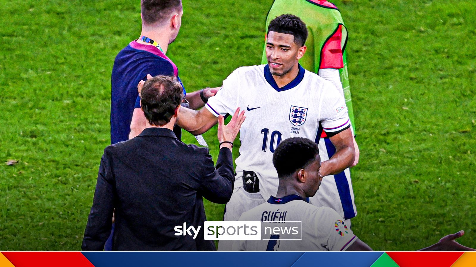 Euro 2024 - Serbia 0-1 England: Jude Bellingham stars as Three Lions ...