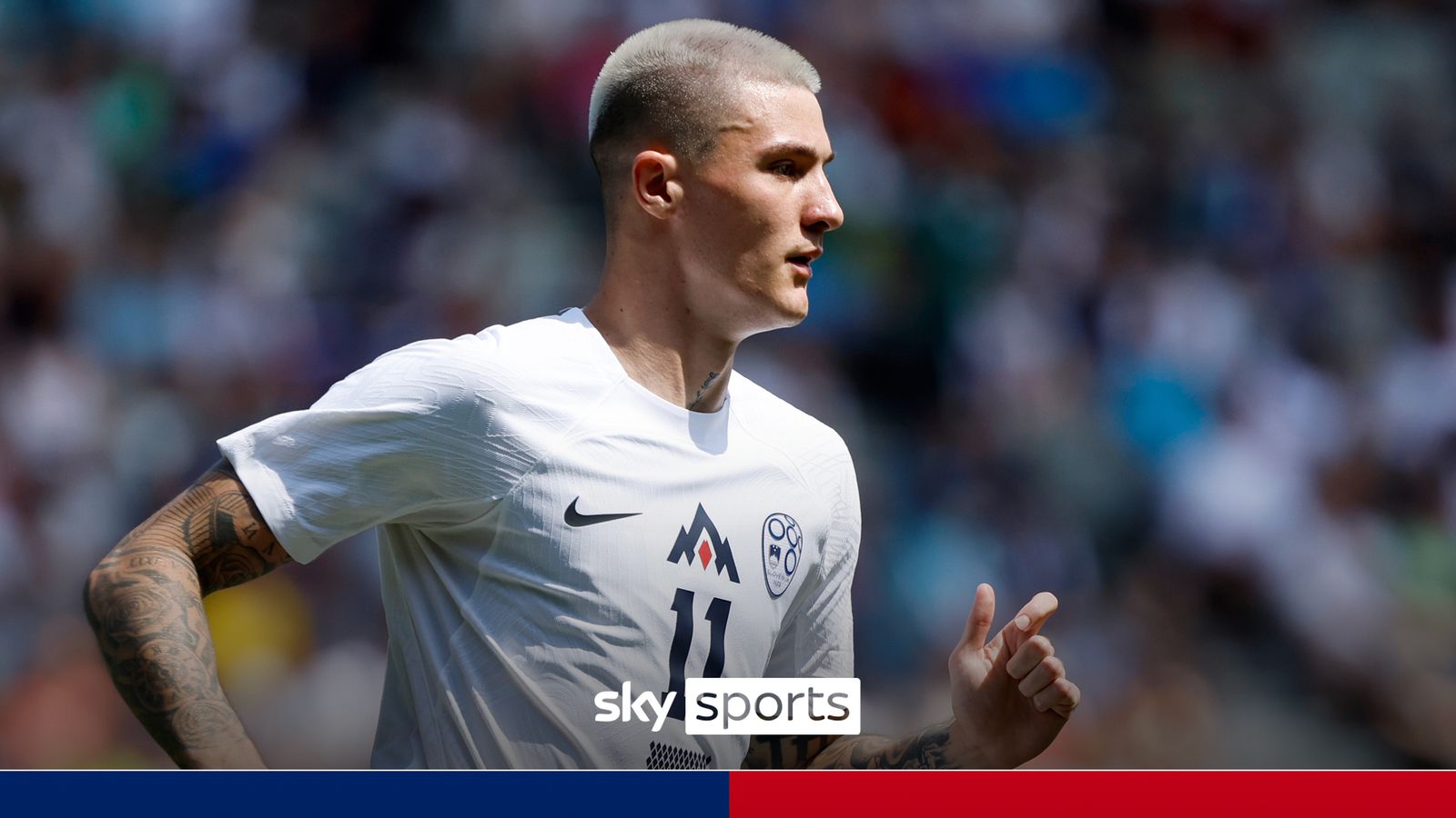 Scouting report: Benjamin Sesko star quality means Slovenia are not ...