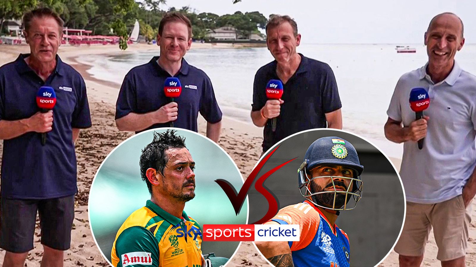 T20 World Cup final: Nasser Hussain, Michael Atherton, Ian Ward and ...