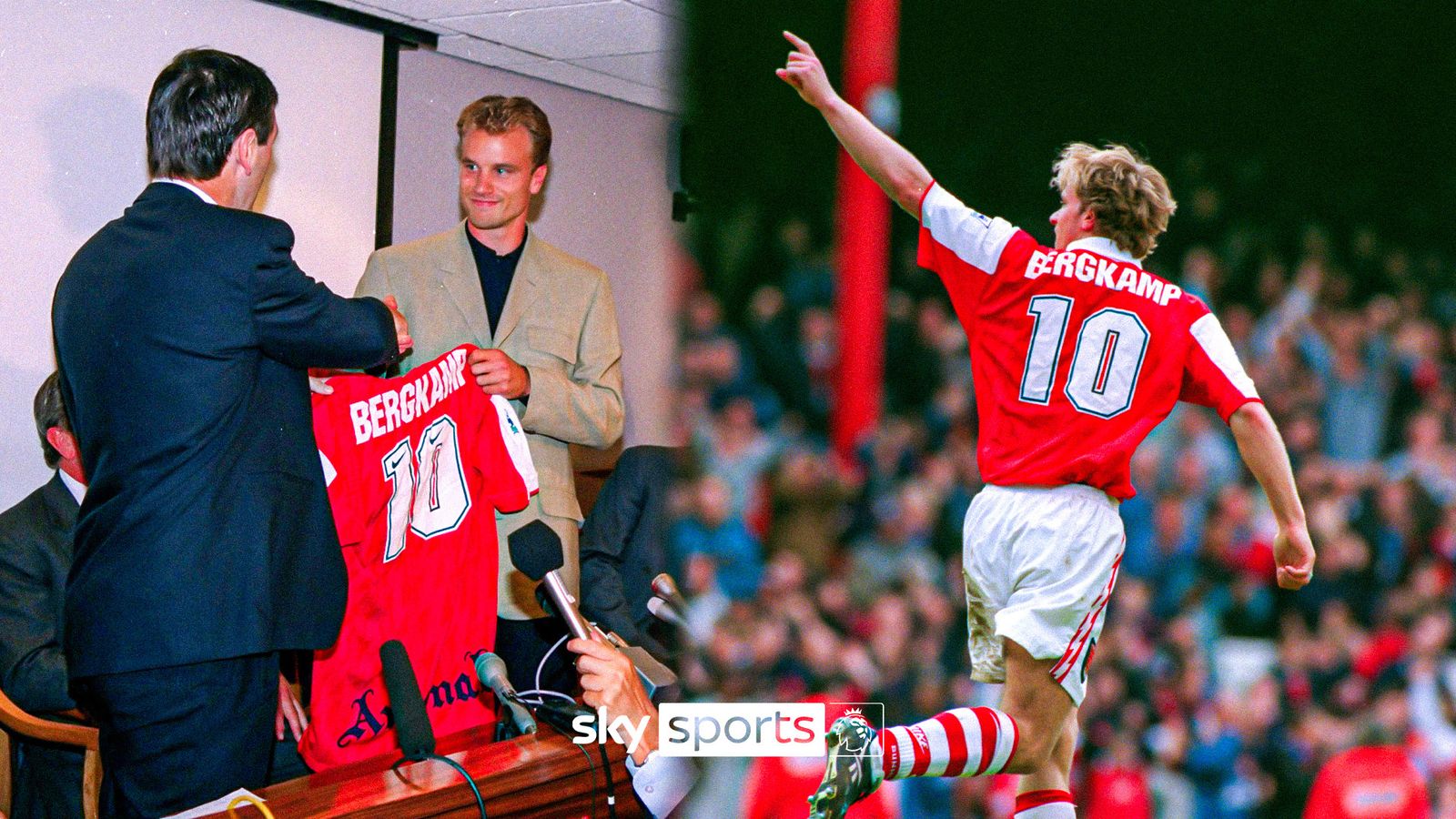 Dennis Bergkamp signed for Arsenal 29 years ago | Watch his Dennis Bergkamp signed for Arsenal 29 years ago | Watch his