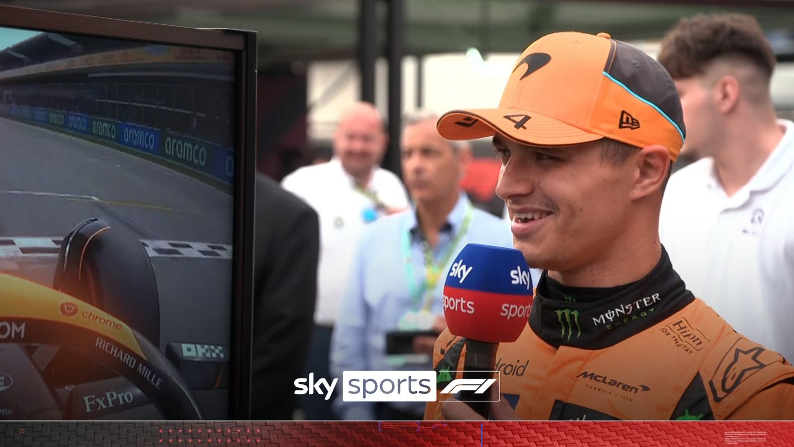 Spanish GP: Lando Norris analyses impressive pole lap | F1 News | Sky Sports