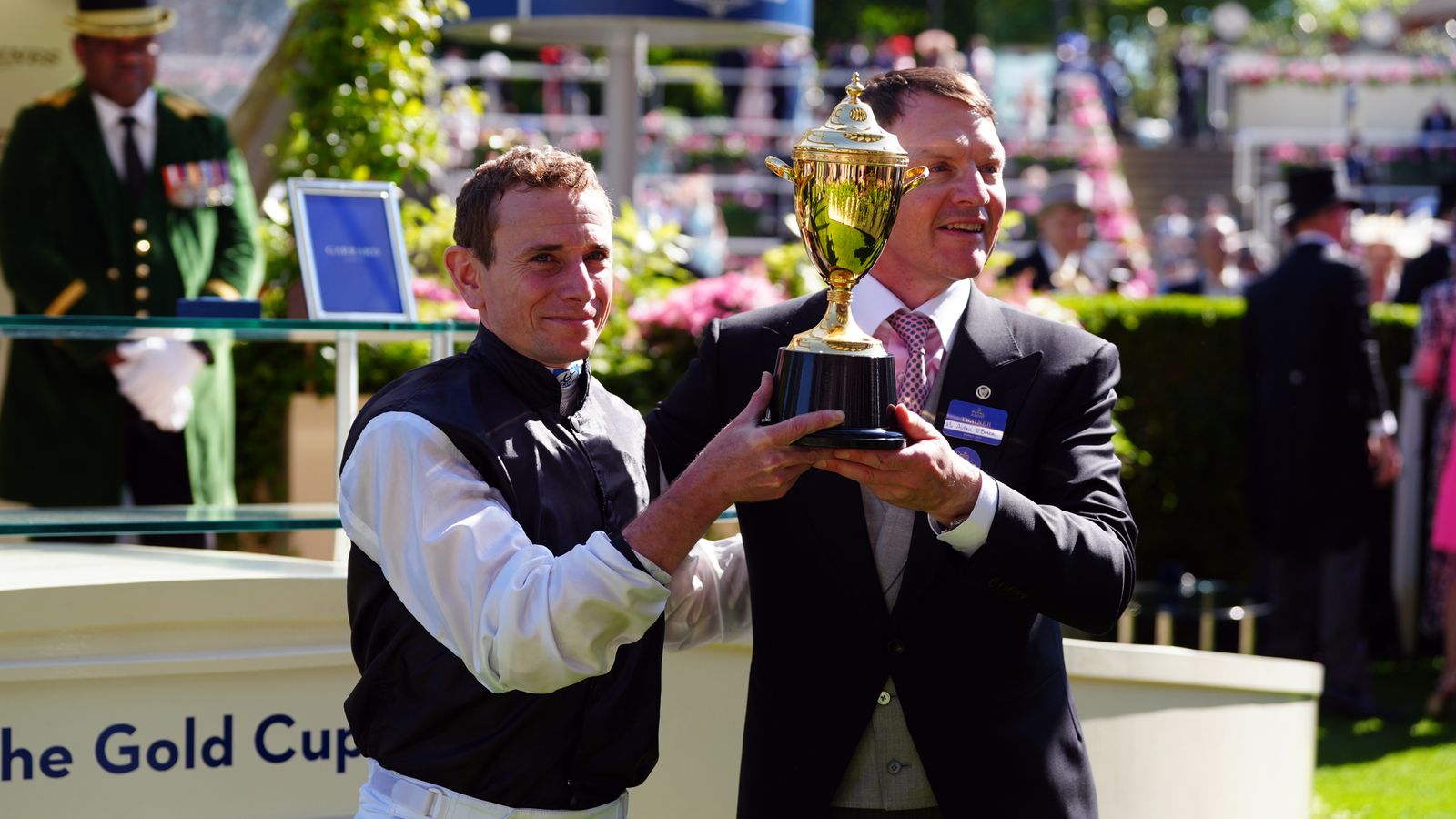 Royal Ascot: Aidan O'Brien celebrates ninth Gold Cup triumph as Kyprios ...