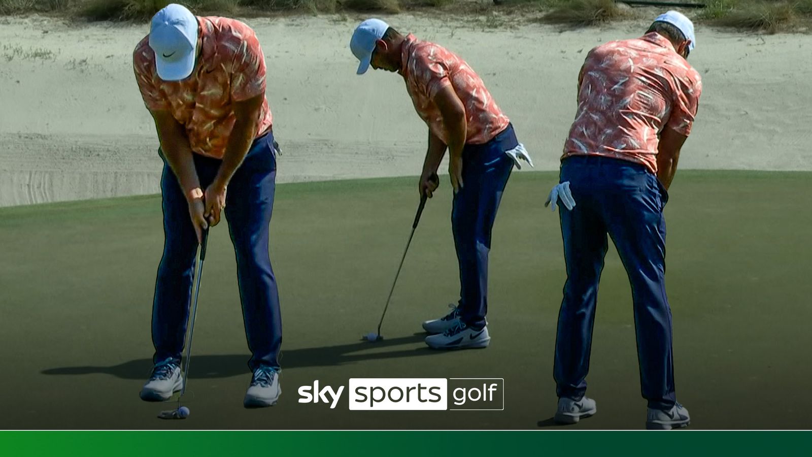 Brooks Koepka three-putts from three feet at US Open! | Golf News | Sky ...