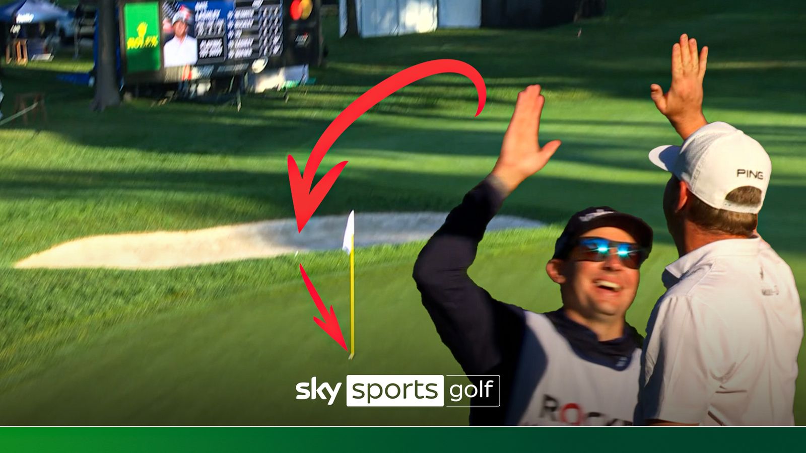 Nate Lashley aces from 217 yards after fortunate bounce! | Golf News ...