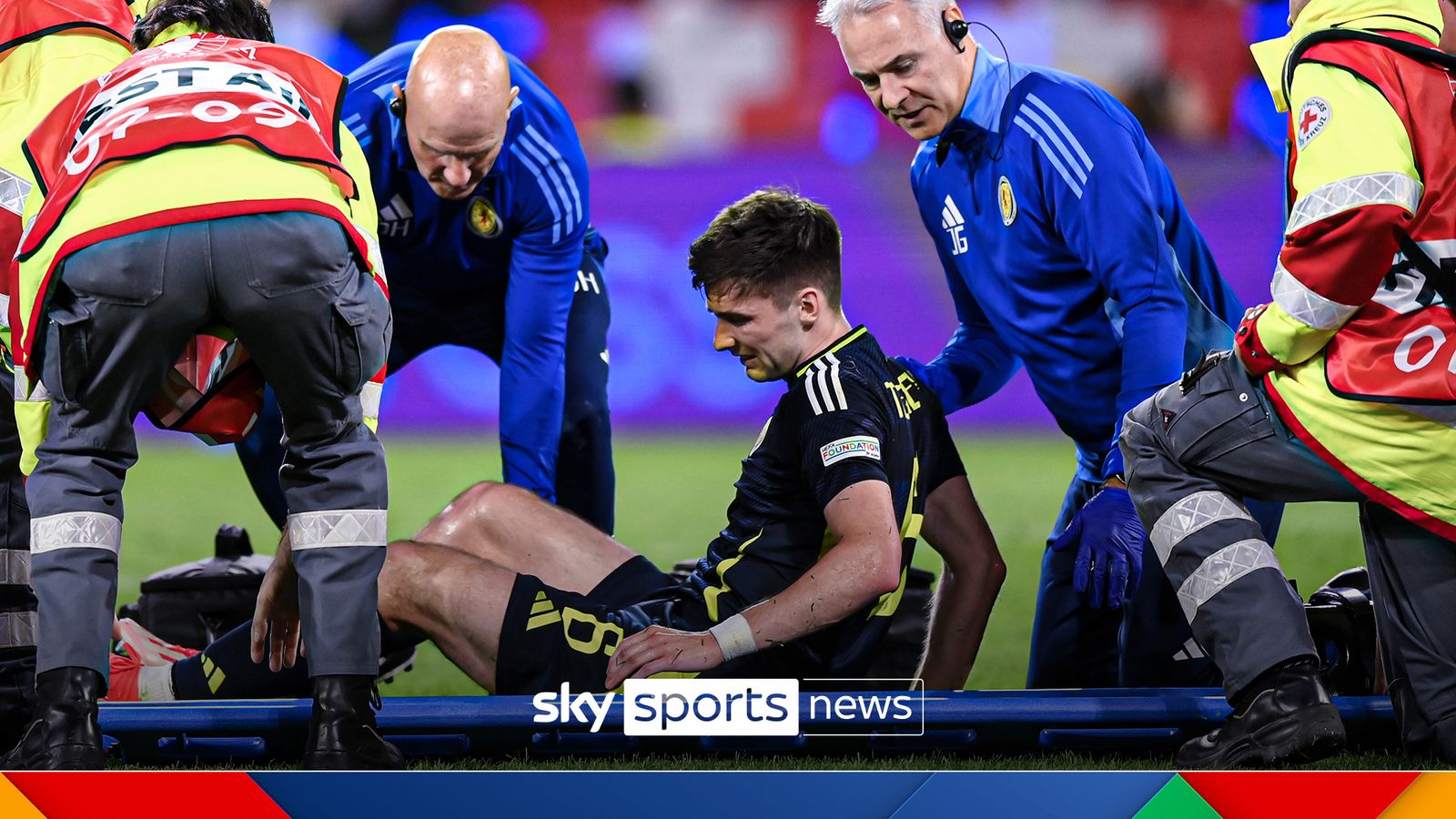 Kieran Tierney: Scotland defender ruled out of Euro 2024 with hamstring ...