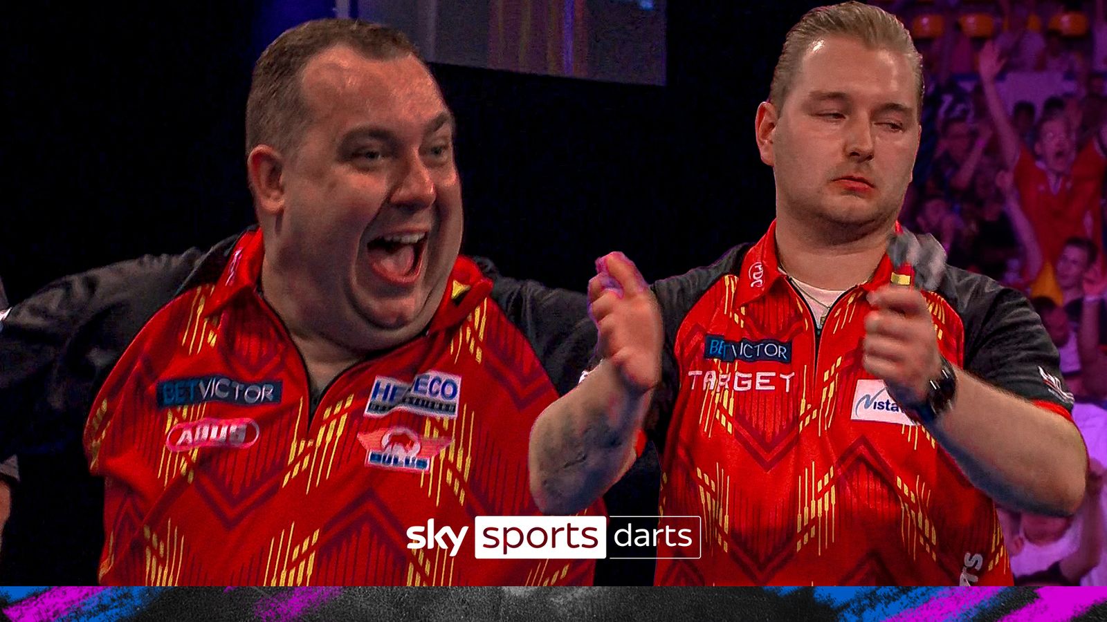 World Cup of Darts: Kim Huybrechts hits brilliant 129 bull and 121 bull ...