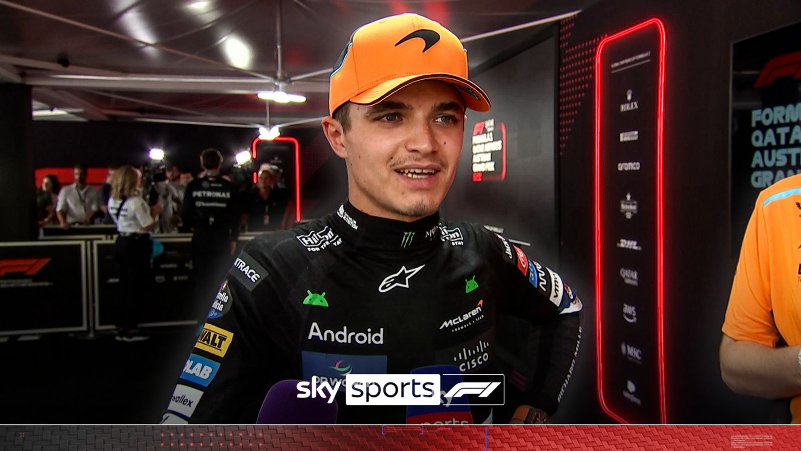 Austrian GP: Lando Norris 'excited' to challenge Max Verstappen after Red Bull driver takes pole ...